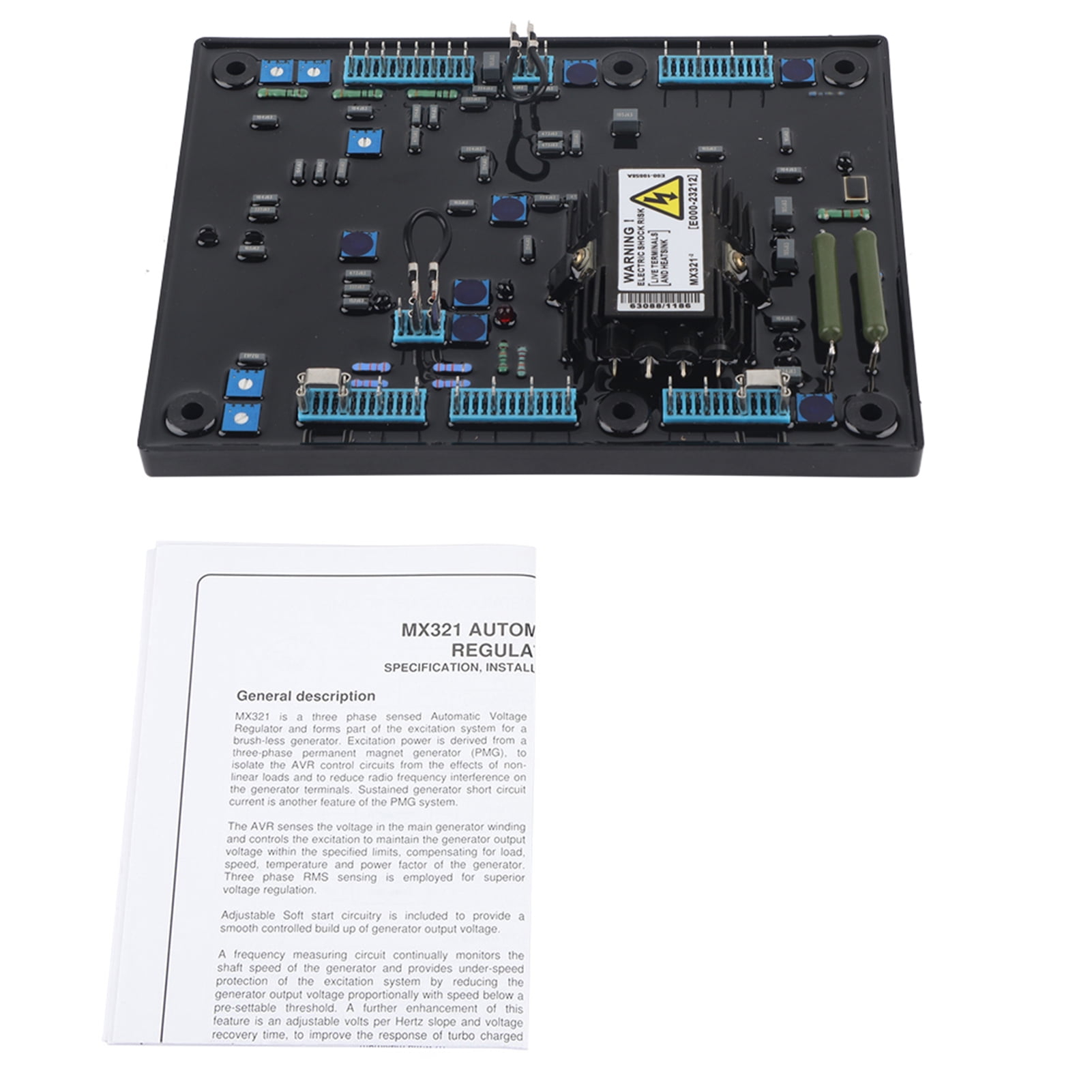 MX321 AVR Automatic Voltage Regulator Controller Generator Gensets ...