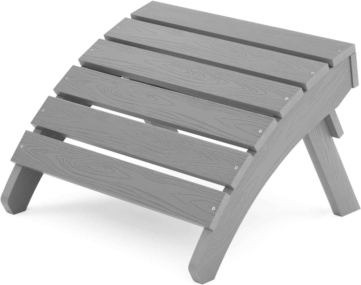 MXIMU Folding Adirondack Ottoman, Plastic Adirondack Footstool, Premium ...