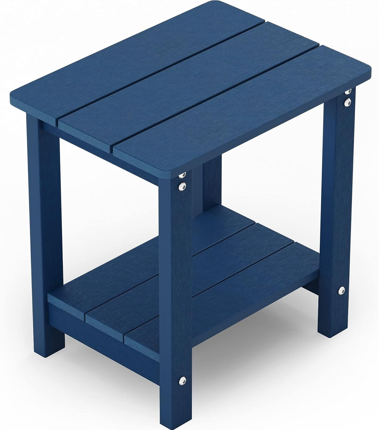 MXIMU Outside Adirondack Side Table Double Layer, Weather Resistant ...