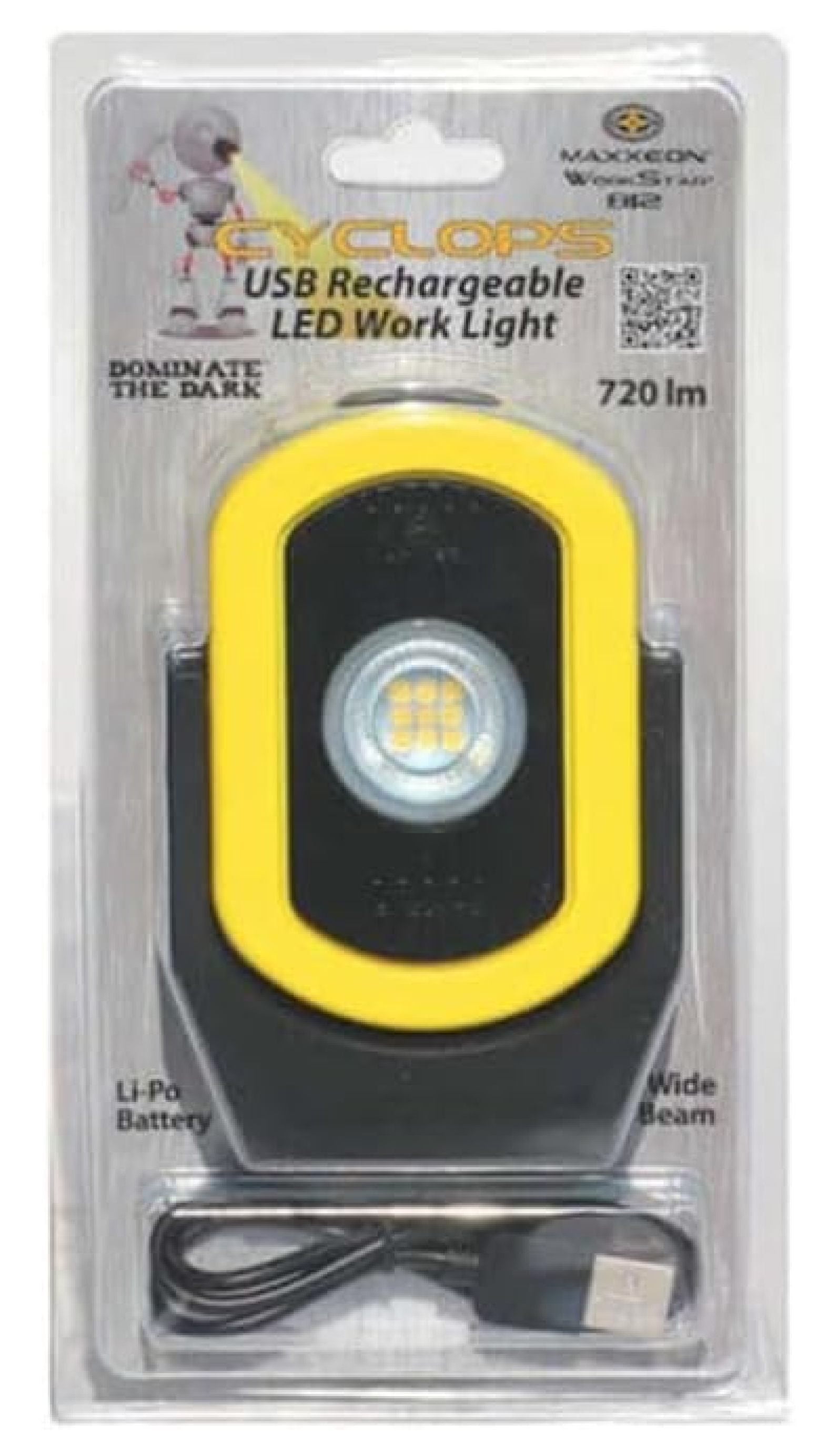 MXN00812 - Workstar 812 Cyclops Rechargeable Work Light, 6' Drop Test ...