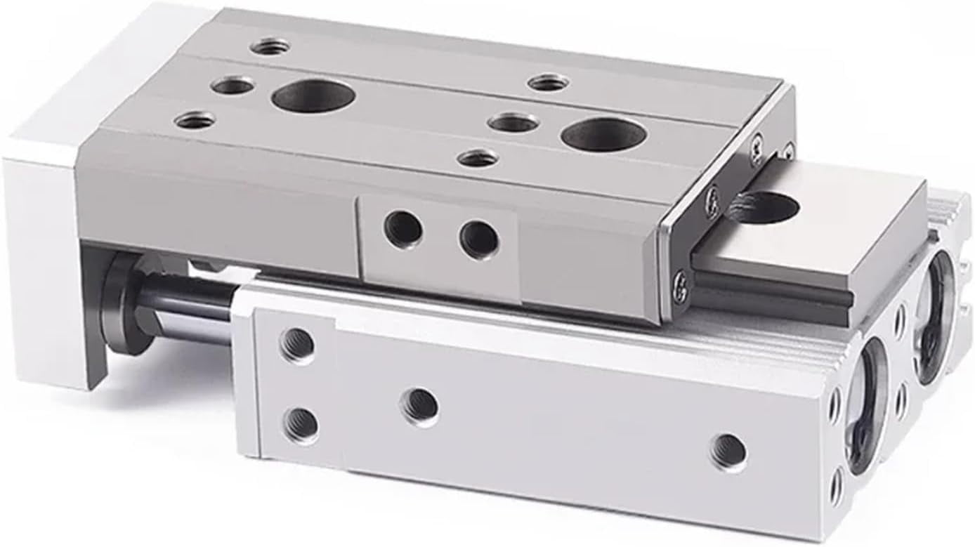 MXQ Series Air Slide Table Dual Rod Rail Slide Air Pneumatic Cylinder 6 ...