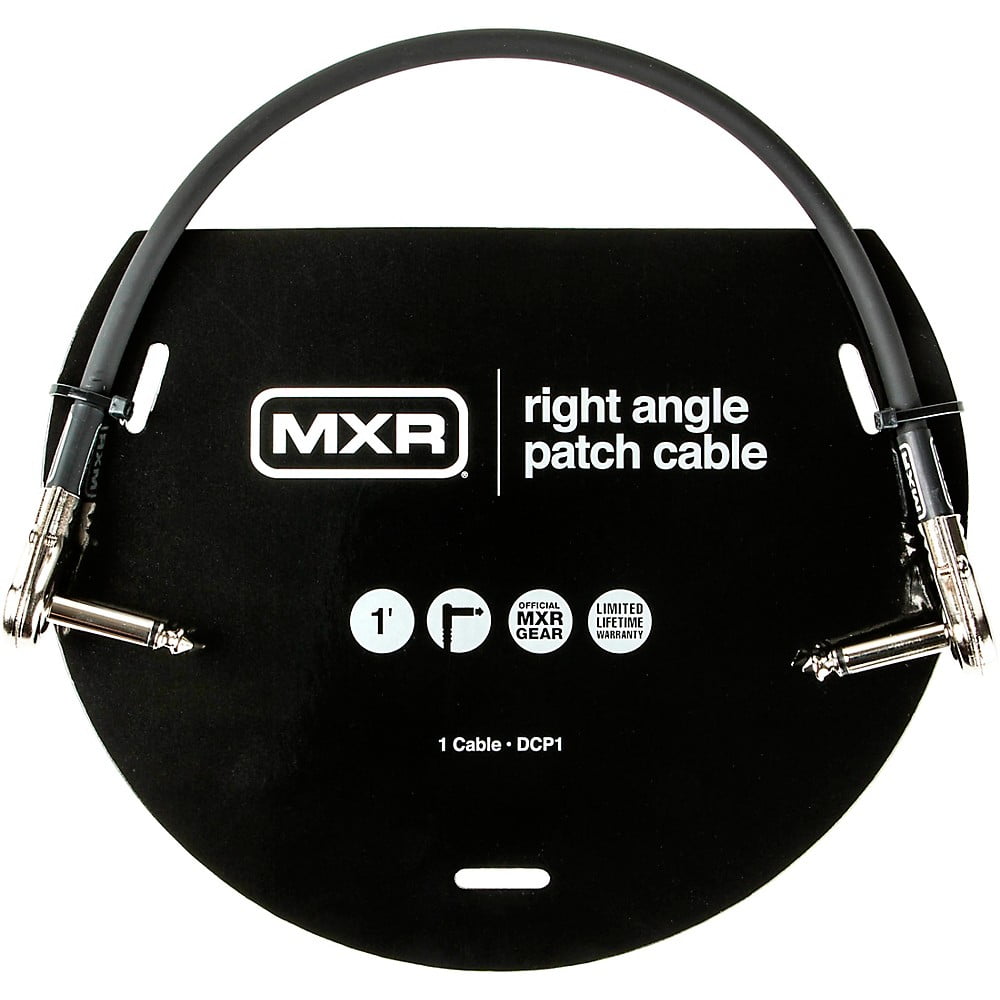 MXR Patch Cable 1 ft. Black - Walmart Business Supplies