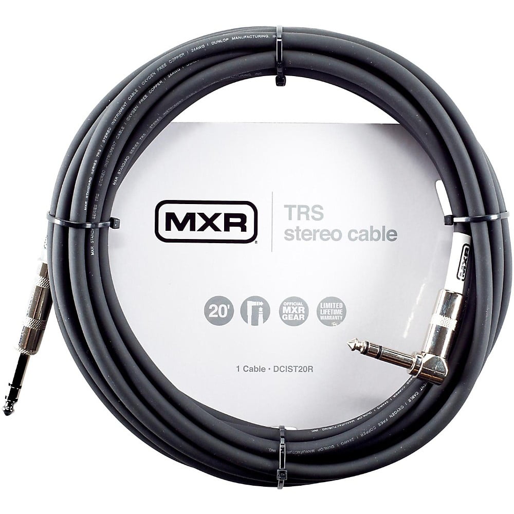 MXR TRS Stereo Cable 20 ft. - Walmart.com