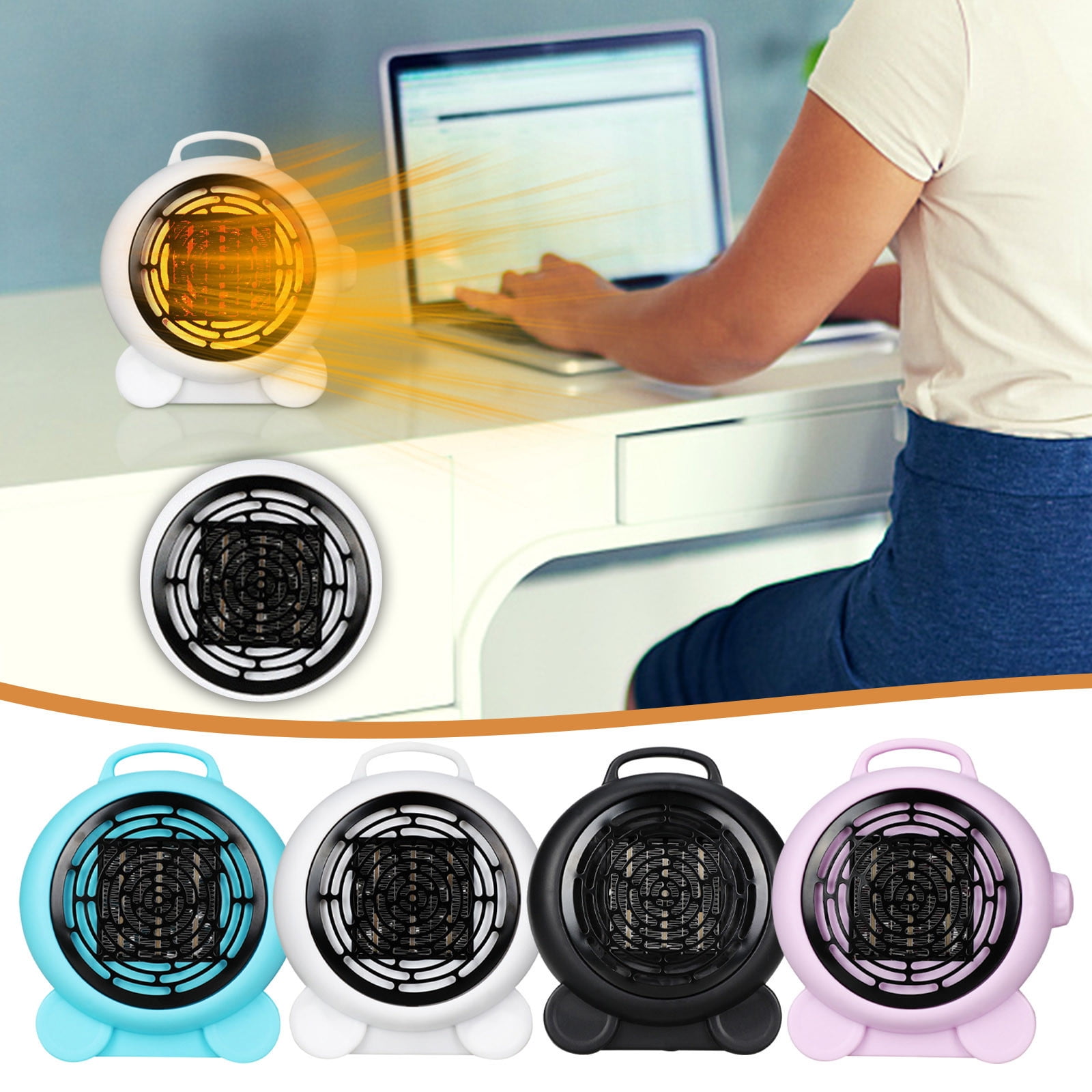 MXTPOV 300W Space Heater Cute Electric Heater Portable Heaters for ...