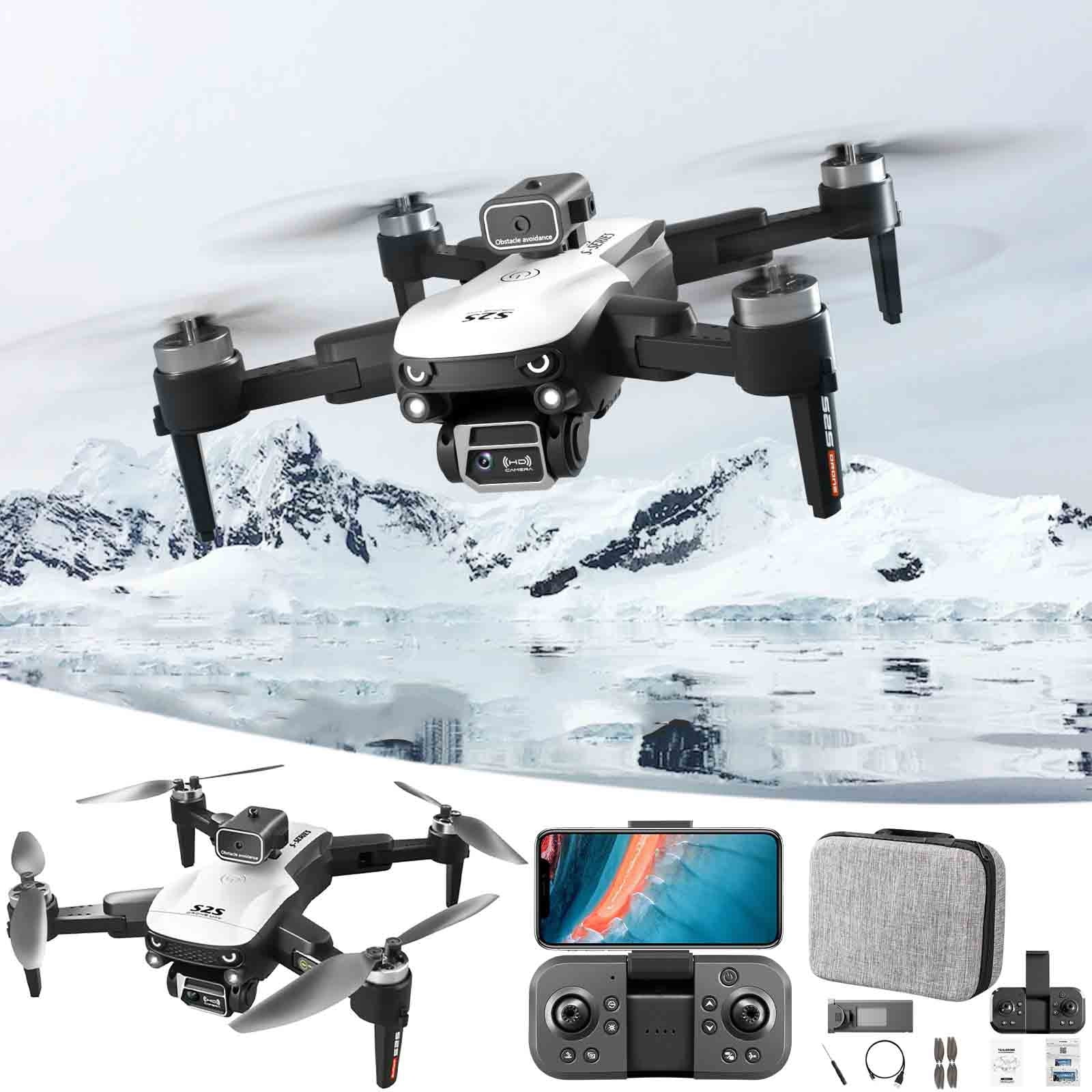 MXTPOV Brushless Motor Drone with Dual Camera, Optical Flow Positioning ...