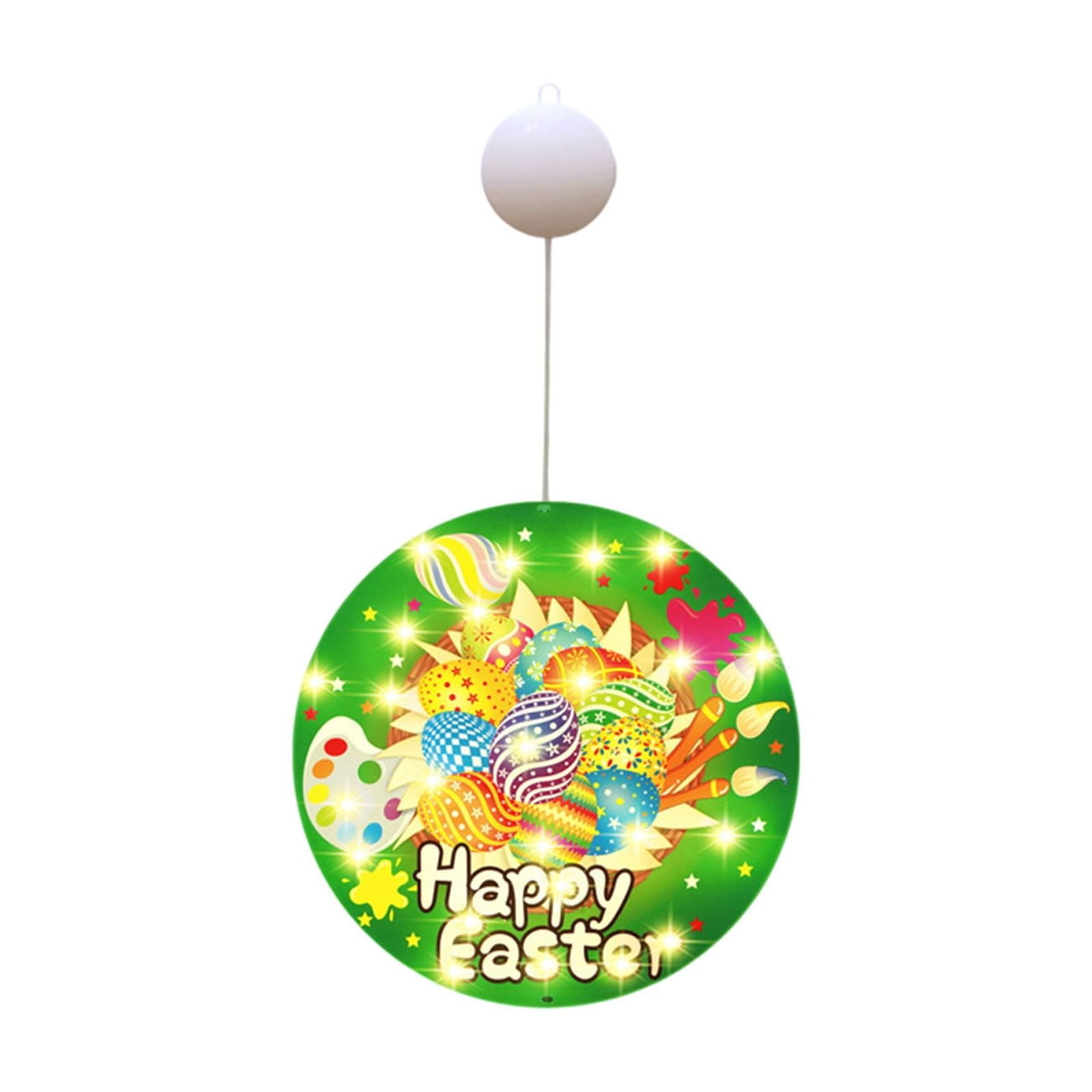MXTPOV Easter Lights with Suction Cup, Happy Easter LED Lights for ...