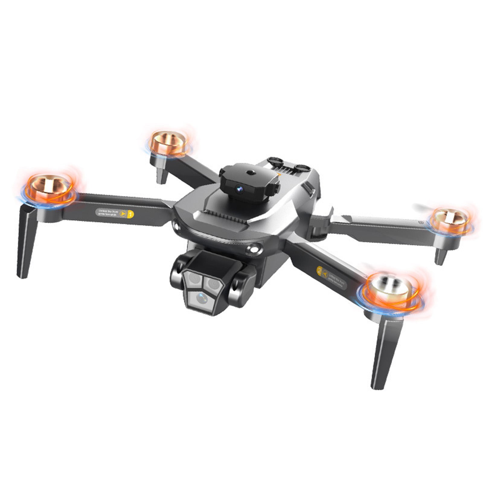 MXTPOV FPV Drone with HD Dual Camera, Brushless Motor Drone with ...