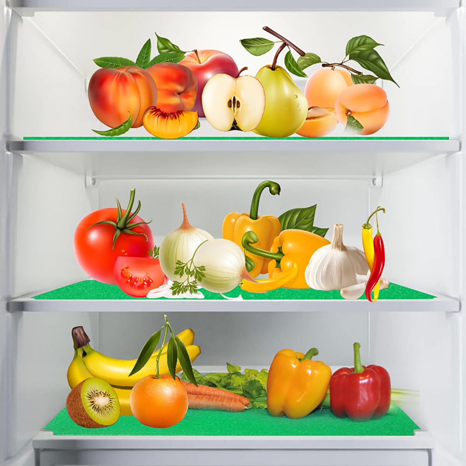 MXTPOV Refrigerator Liners Washable Fridge Liners Mould Proof ...