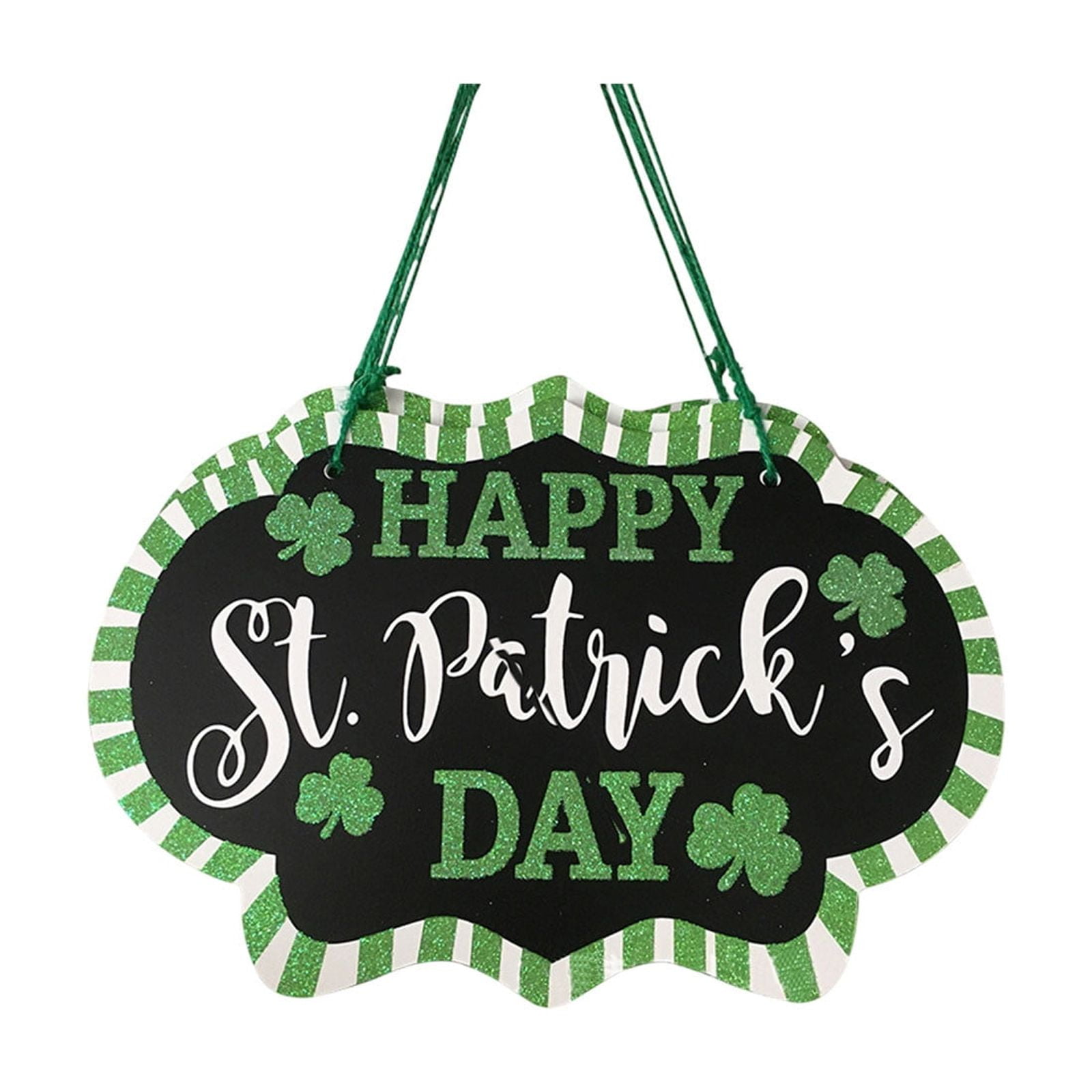 MXTPOV St Patricks Day Decorations, Happy St. Patrick's Day Sign Sham's ...