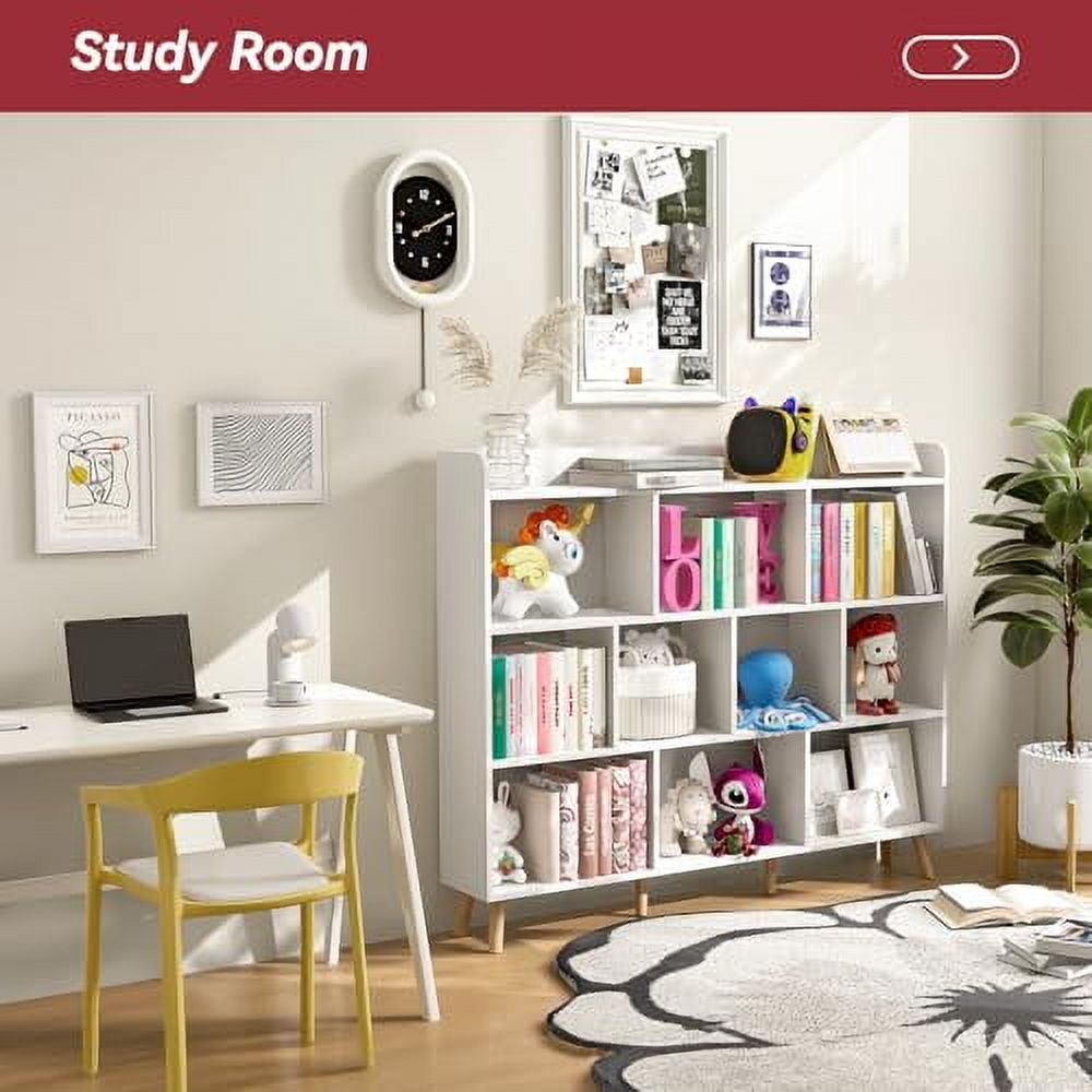 MXV Cube Cube Shelf, Storage Organizer with Legs, Display Bookcases for ...
