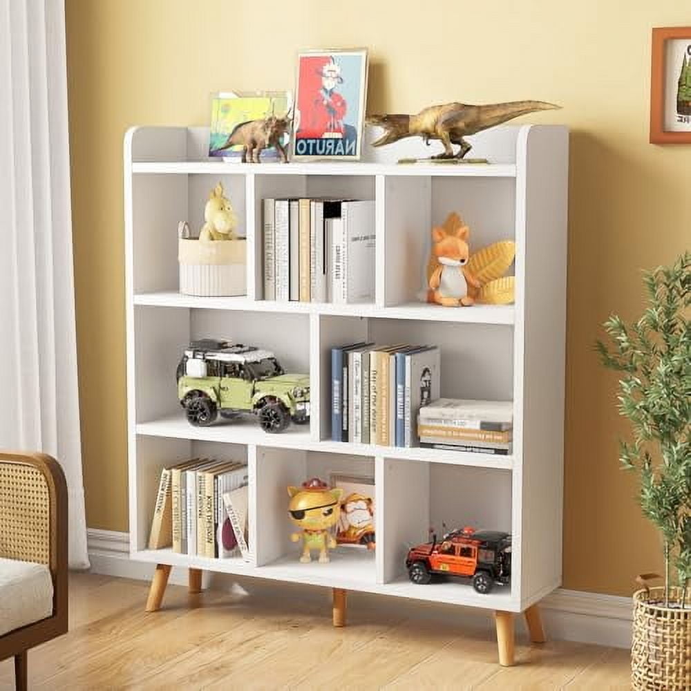 MXV Cube Storage Organizer with Legs, Cube Shelf, Display Bookcases for ...