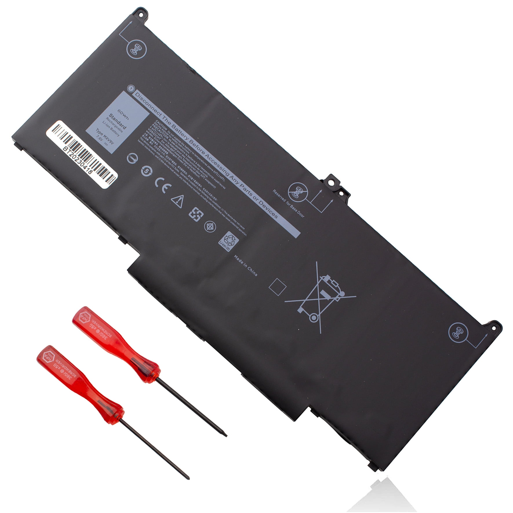 MXV9V 829MX Battery 60Wh for Dell Latitude 5300 E5300 5310 E5310 7300 ...