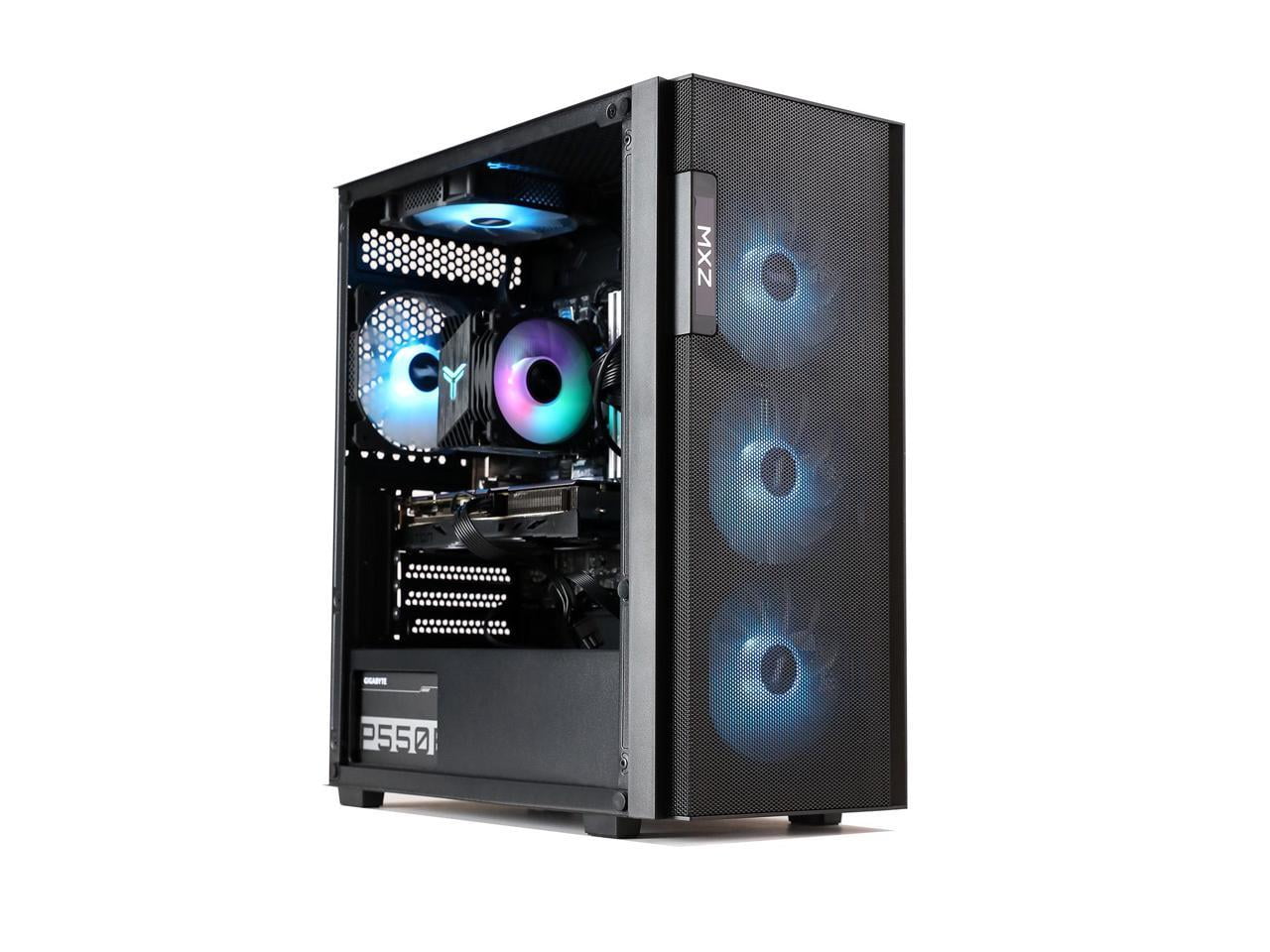 MXZ Prebuilt VR Ready Gaming Desktop PC - Intel I5 12400F, RTX4060, 1TB ...