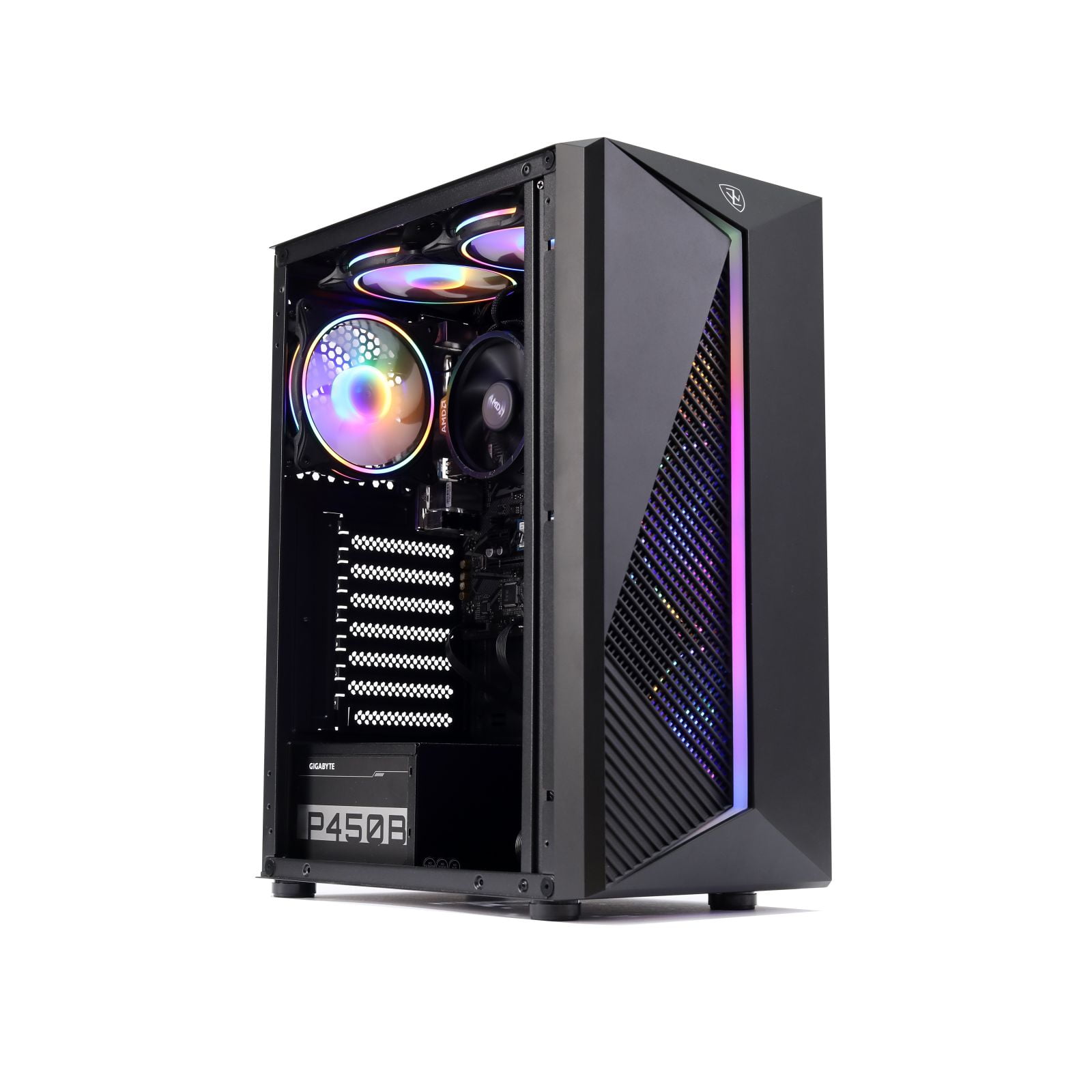 CYBERPOWERPC Gamer Master GMA6600WST w/ AMD Ryzen 7 3700X 3.6GHz Gaming ...