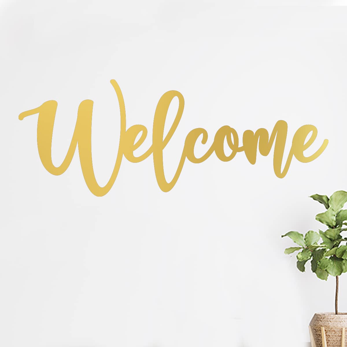 MXZLBY Welcome Metal Sign, EC36 Rustic Welcome Wall Decor, Welcome ...