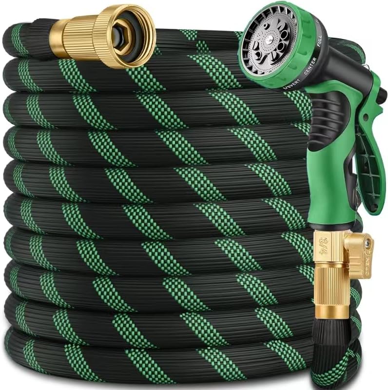 MY 200 ft Garden Hose-No Kink,Heavy Duty,Lightweigh Flexible,Leakproof ...