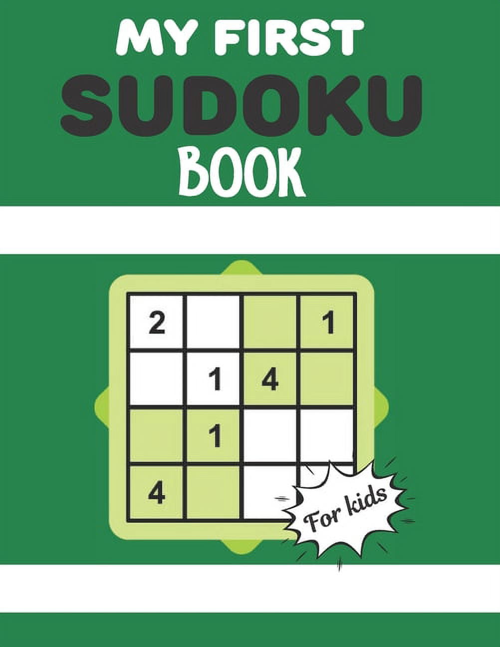 MY FIRST SUDOKU BOOK For kids: This Book Has Amazing Sudoku Book for ...