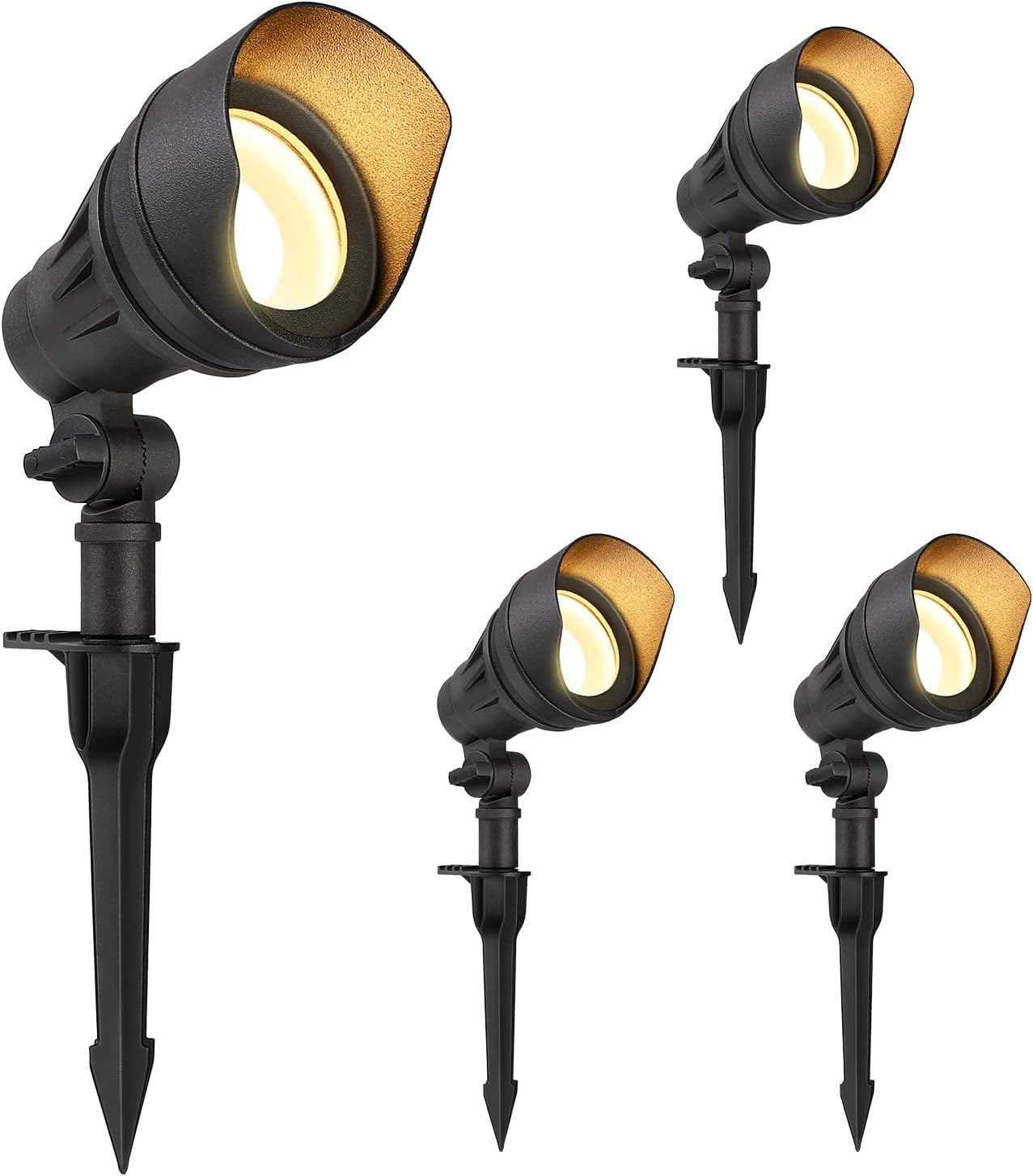 MY.LED Low Voltage Landscape Lights, 14W 540LM 3000K 12V Aluminum ...