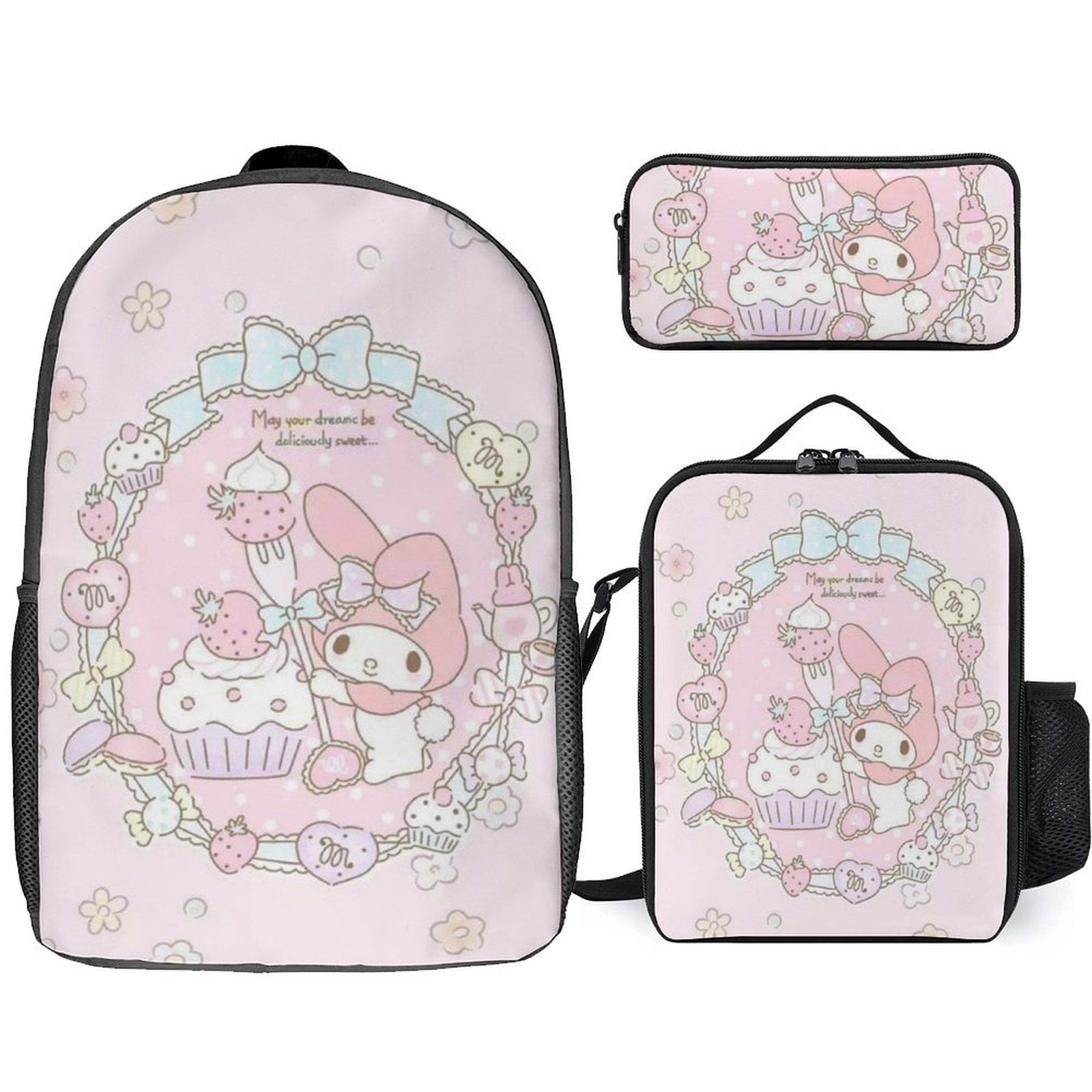 MY MEL-ODY Backpack Three Piece Set Combination Anime Gift MY MEL-ODY ...