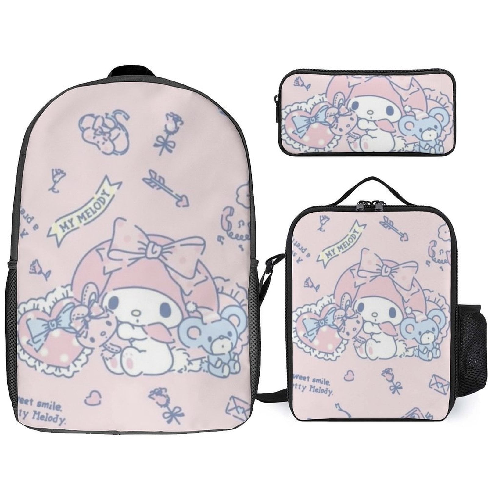 MY MEL-ODY Backpack Three Piece Set Combination Anime Gift MY MEL-ODY ...
