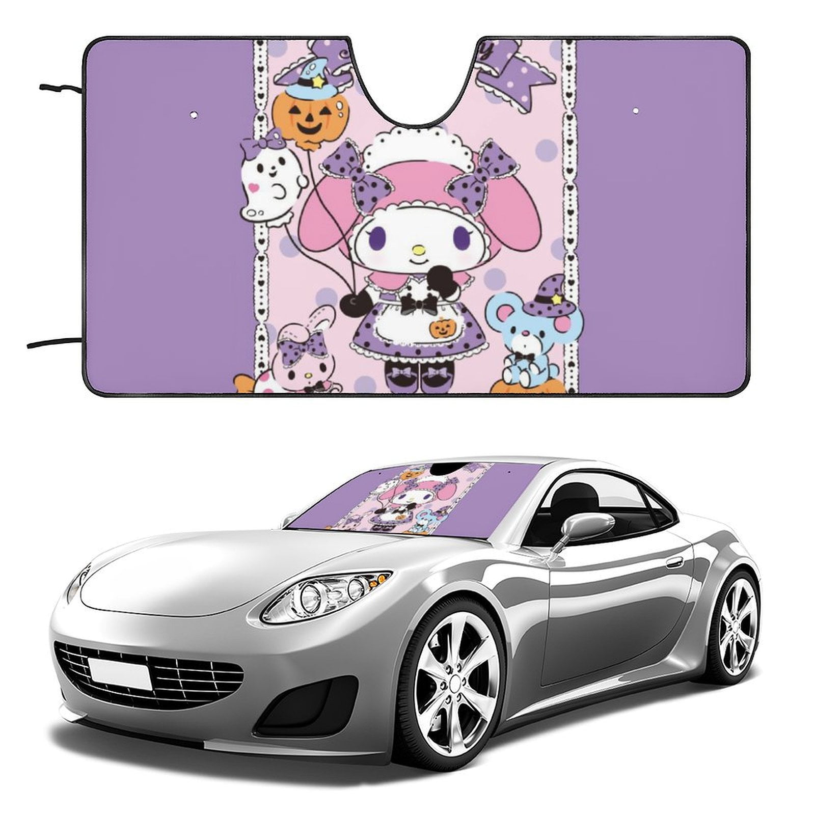 MY MEL-ODY Car Windshield Sunshade Anime for SUV Pickup Truck Gift 55 ...