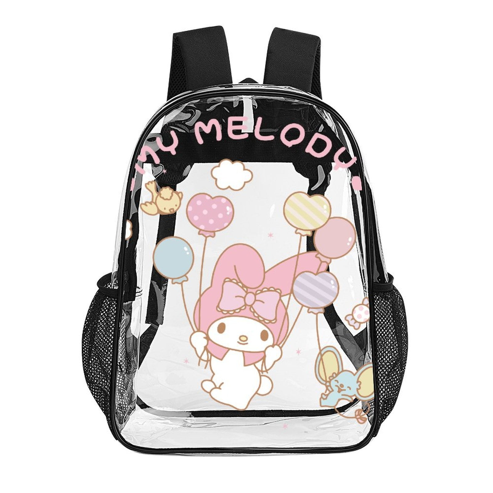 MY MEL-ODY Clear Backpack Anime Gift MY MEL-ODY Merch - Walmart.com