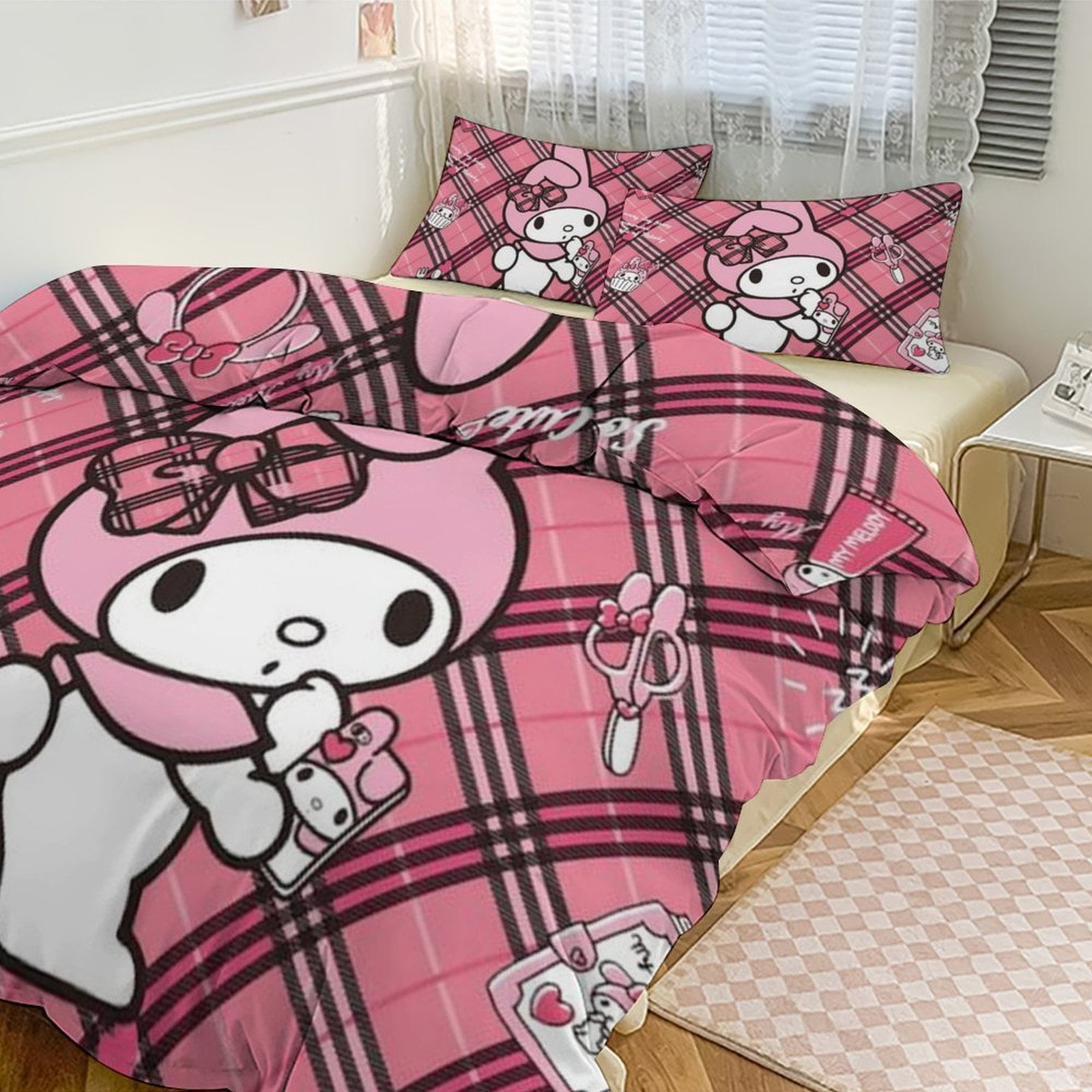 MY MELO-DY Bedding Set Anime Three-piece for Boys Girls Teens Full MY ...