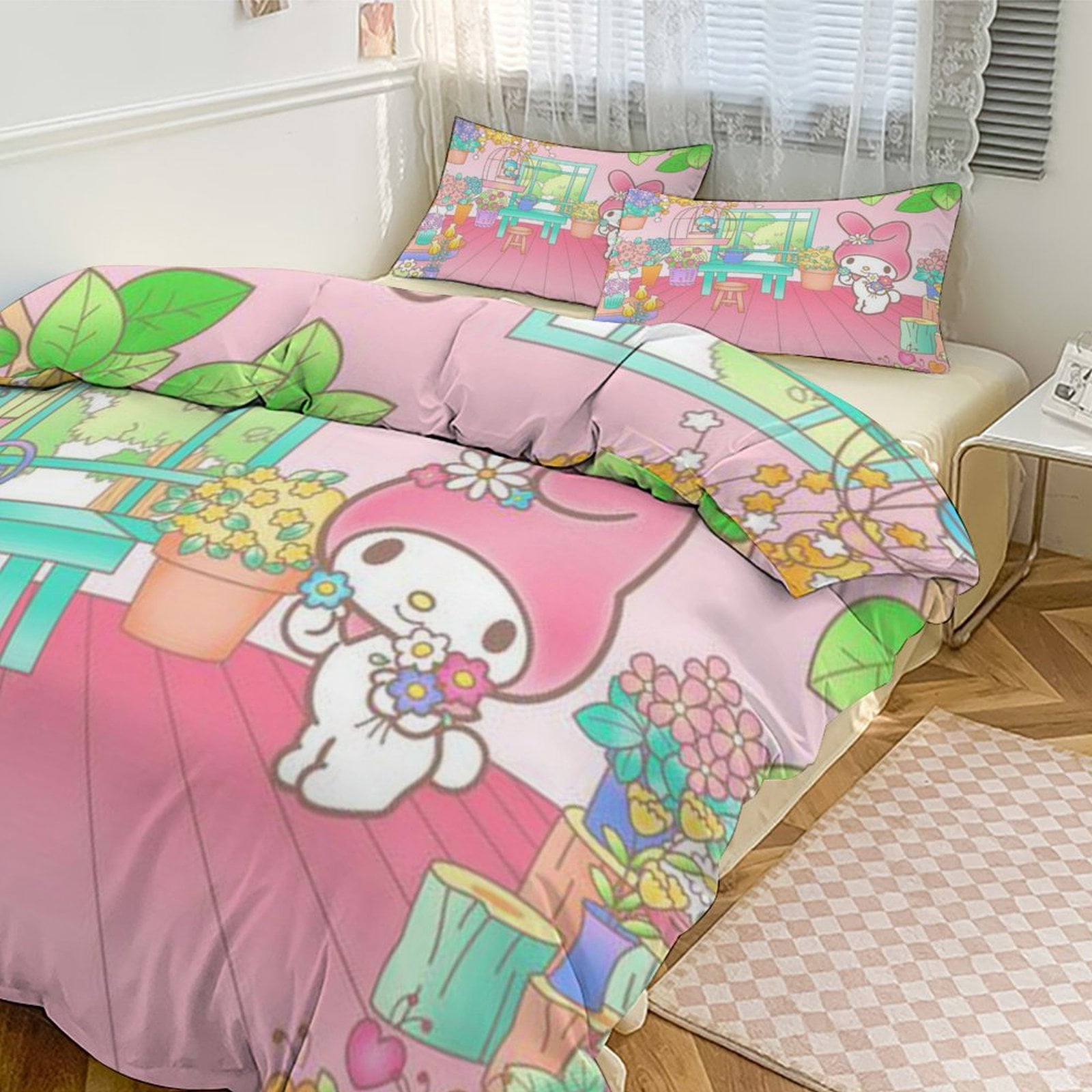 MY MELO-DY Bedding Set Anime Three-piece for Boys Girls Teens Full MY ...
