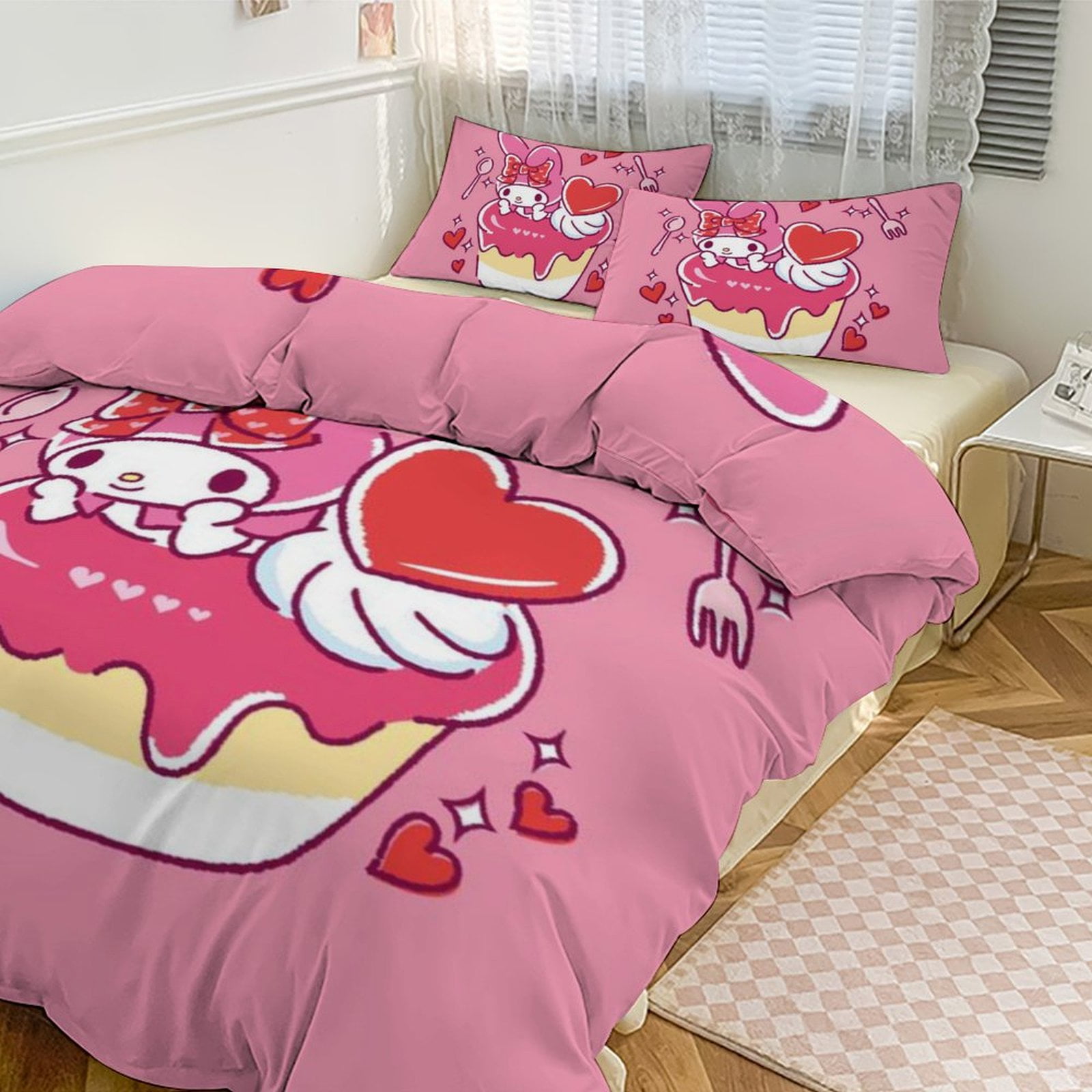 MY MELO-DY Bedding Set Anime Three-piece for Boys Girls Teens King MY ...
