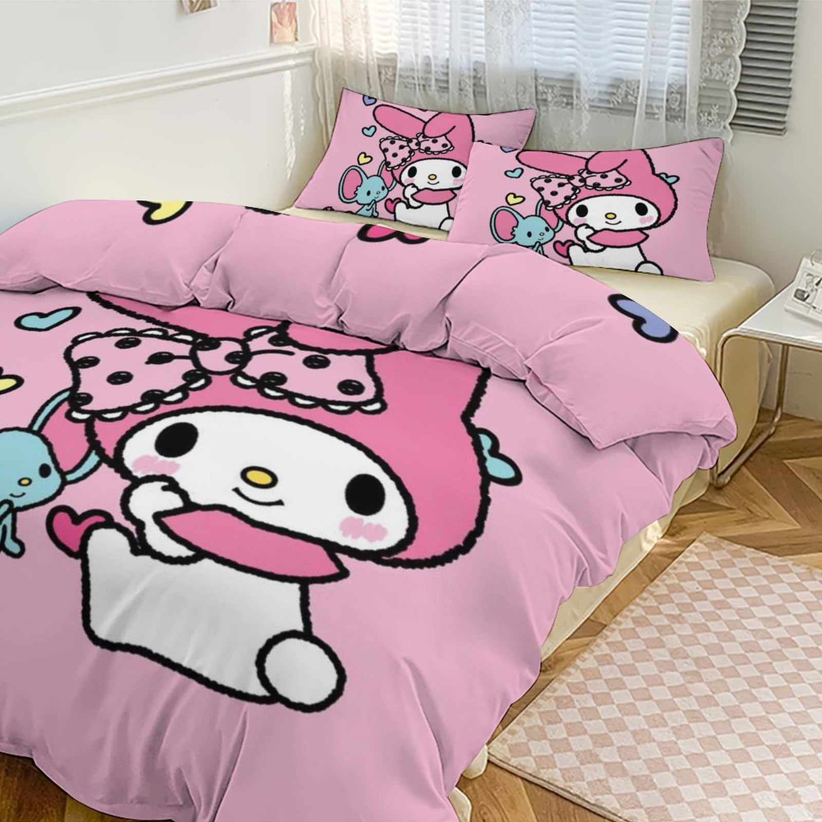 MY MELO-DY Bedding Set Anime Three-piece for Boys Girls Teens King MY ...
