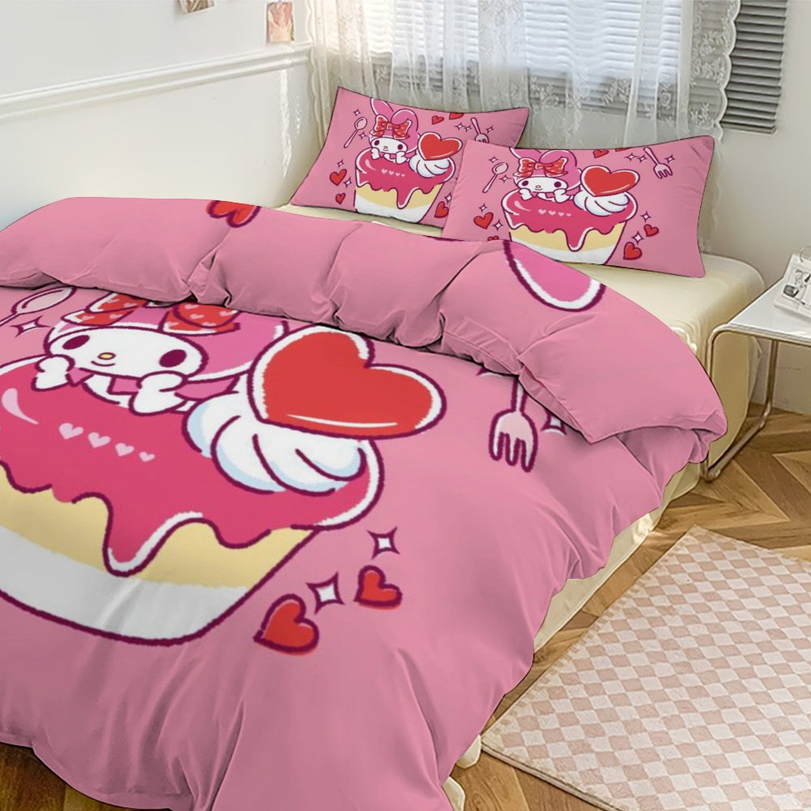 MY MELO-DY Bedding Set Anime Three-piece for Boys Girls Teens Queen MY ...