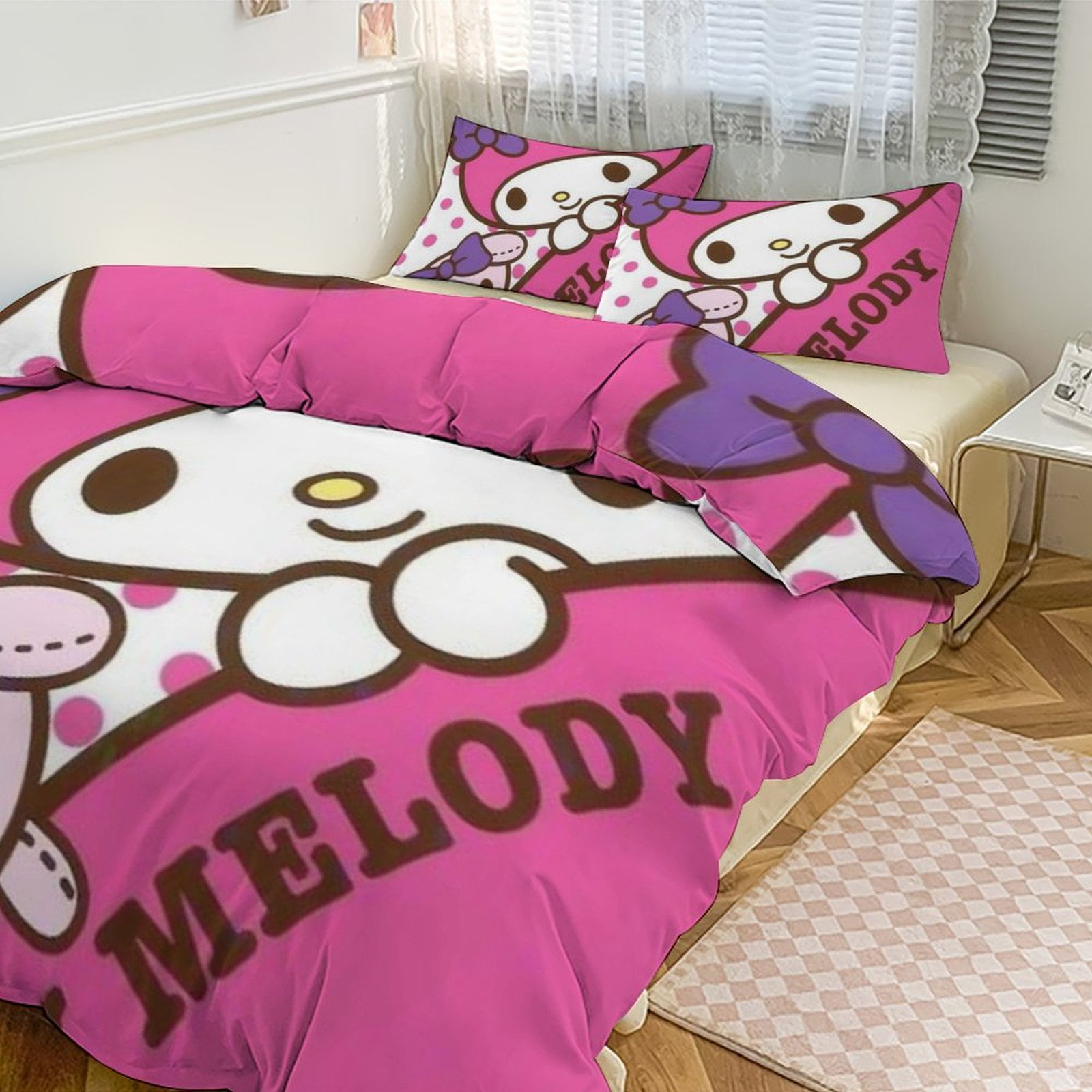 MY MELO-DY Bedding Set Anime Three-piece for Boys Girls Teens Queen MY ...