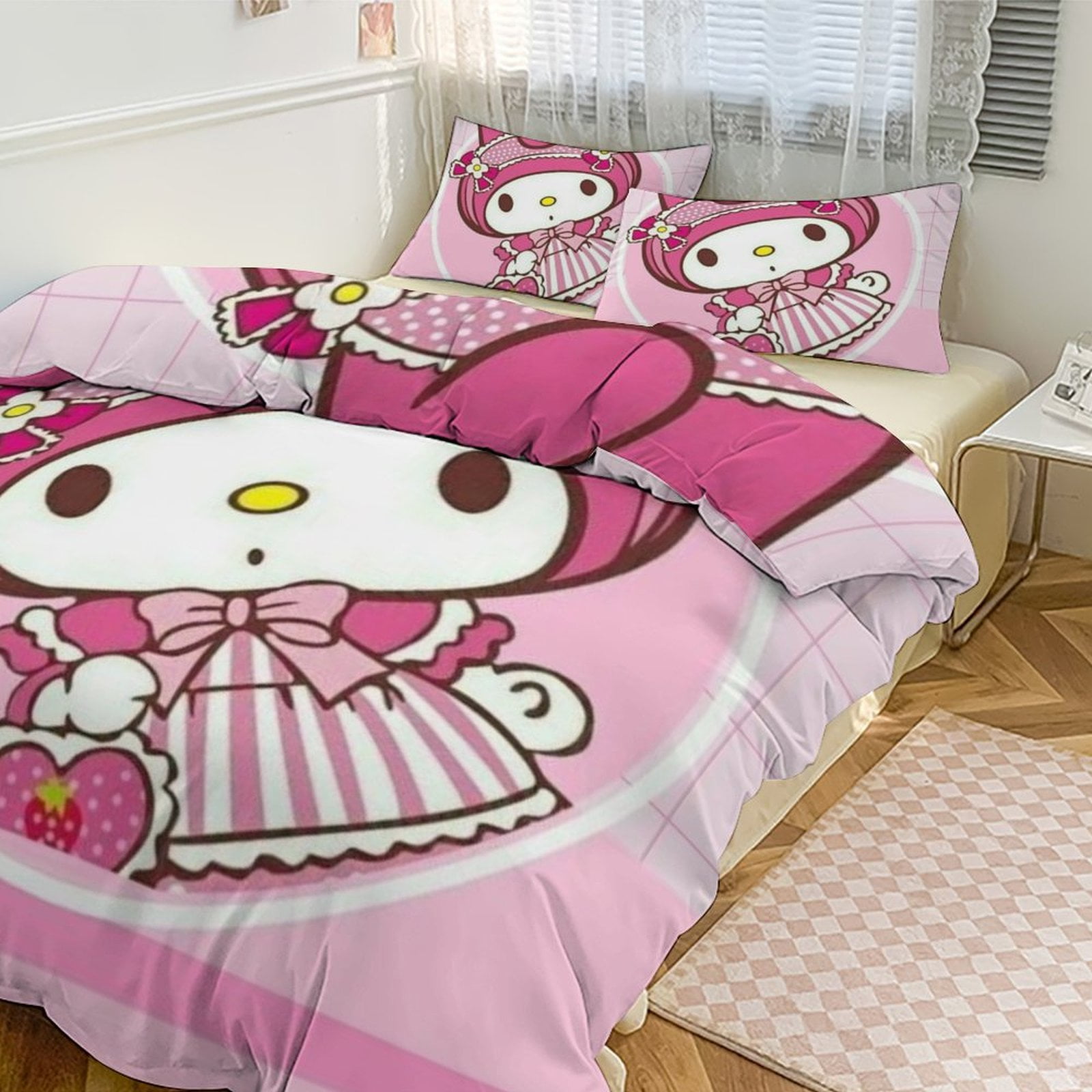 MY MELO-DY Bedding Set Anime Three-piece for Boys Girls Teens Queen MY ...