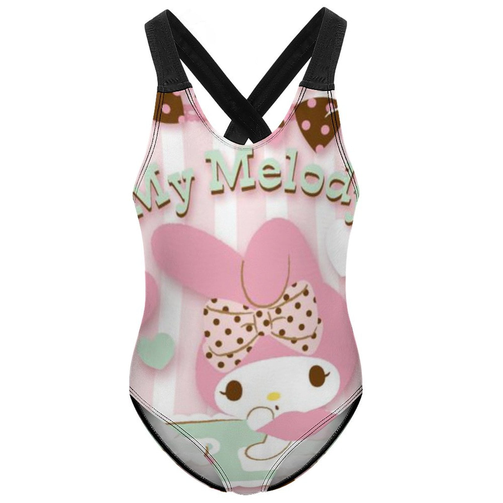 MY MELODY Swimsuit Anime Cute for Girls Gift 7-9Y（120cm） MY MELODY ...