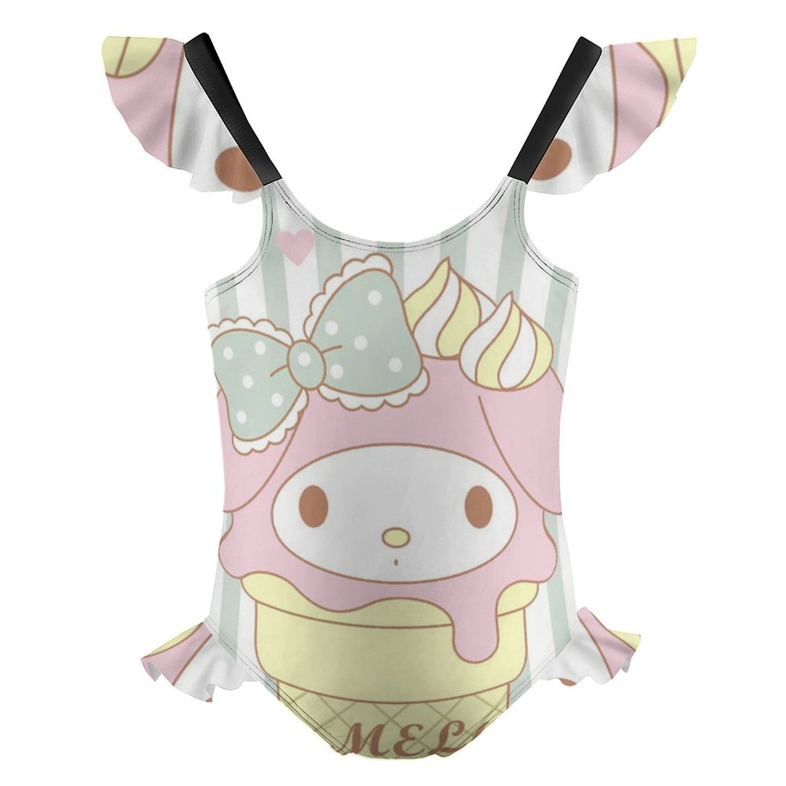 MY MELODY Swimsuit Anime Cute for Girls Gift 7-9Y（120cm） MY MELODY ...
