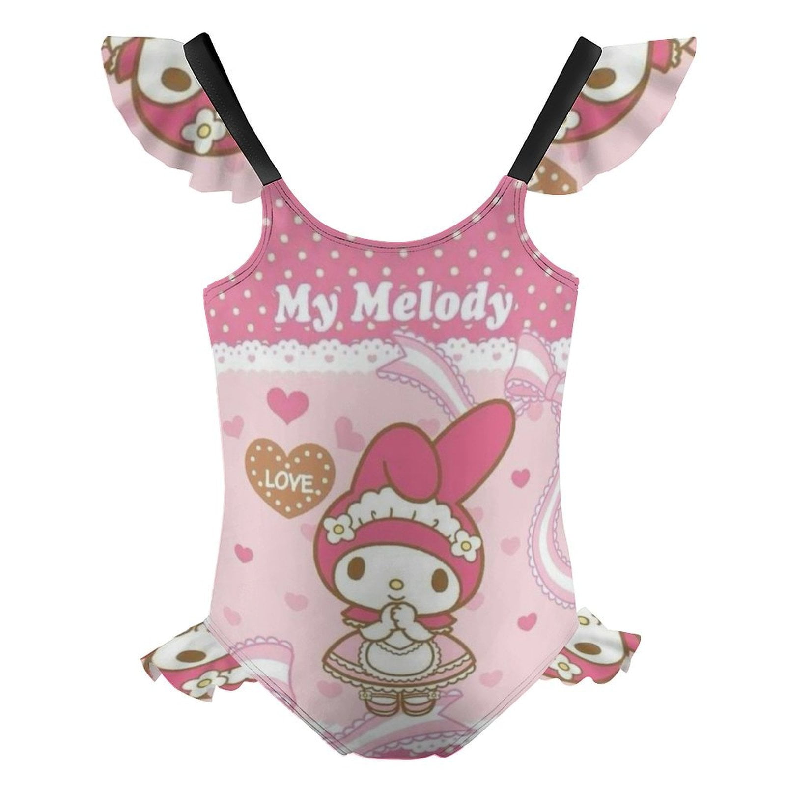 MY MELODY Swimsuit Anime Cute for Girls Gift 7-9Y（120cm） MY MELODY ...