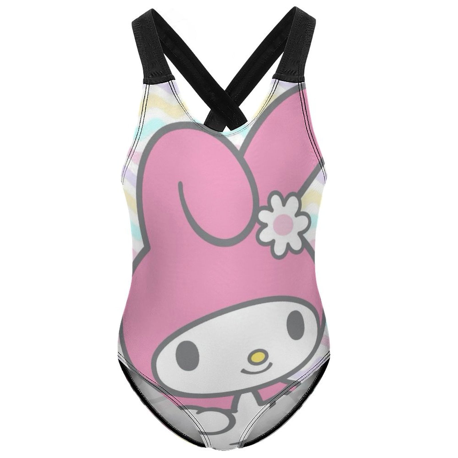 MY MELODY Swimsuit Anime Cute for Girls Gift 8-10Y（130cm） MY MELODY ...