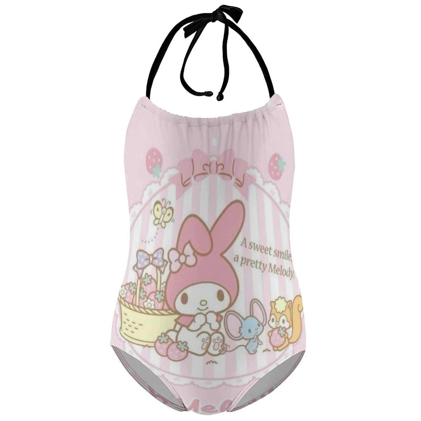 MY MELODY Swimsuit Anime Cute for Girls Gift 8-10Y（130cm） MY MELODY ...