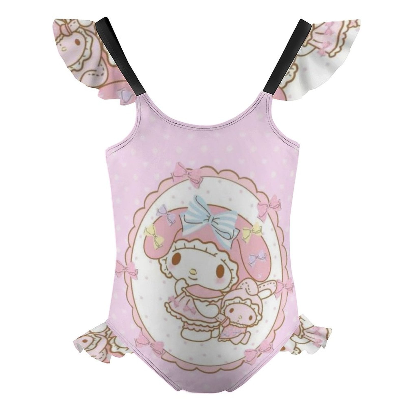 MY MELODY Swimsuit Anime Cute for Girls Gift 8-10Y（130cm） MY MELODY ...