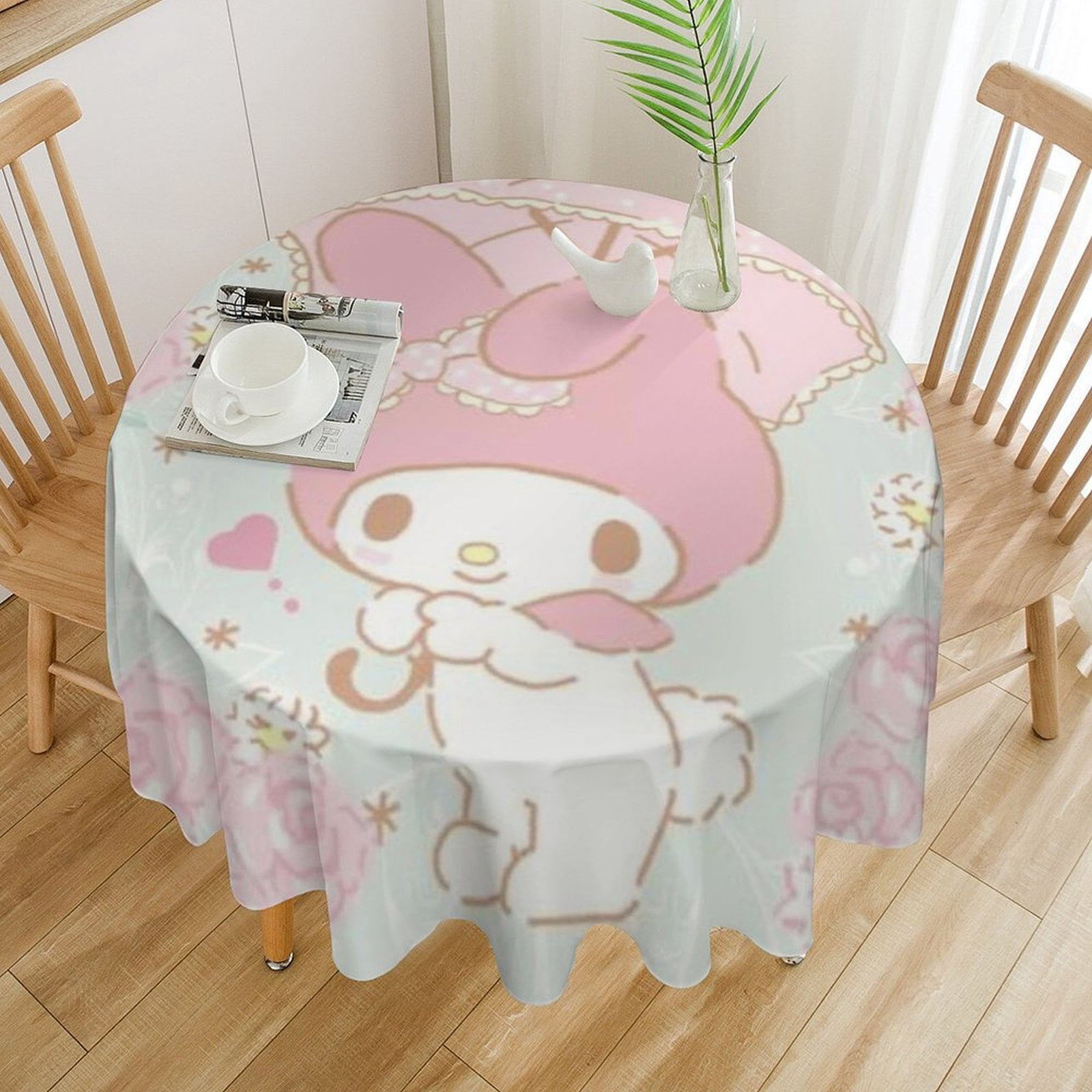 MY MELODY Tablecloth Anime for Dining Table Picnic Gift 36x36in MY ...