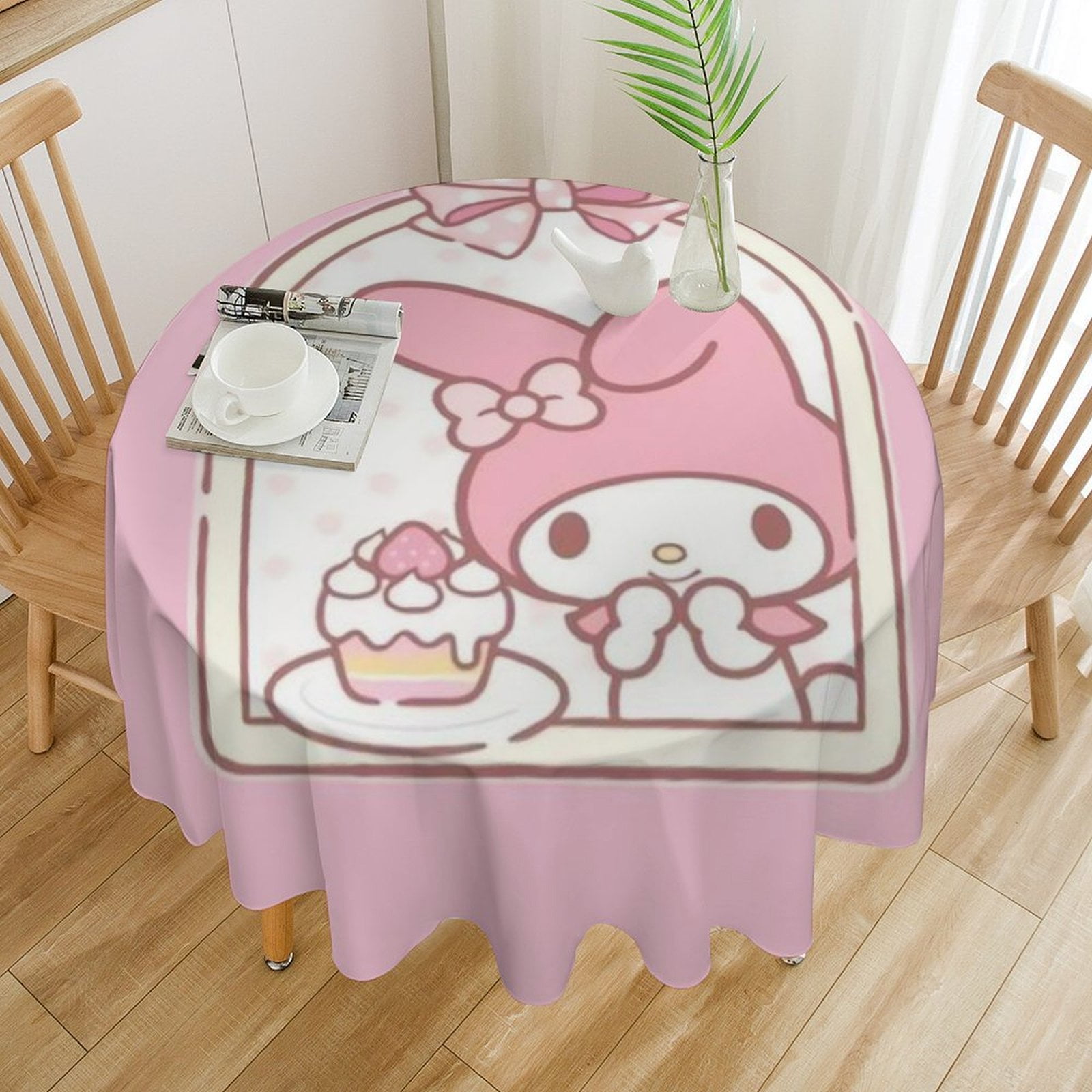 MY MELODY Tablecloth Anime for Dining Table Picnic Gift 36x36in MY ...