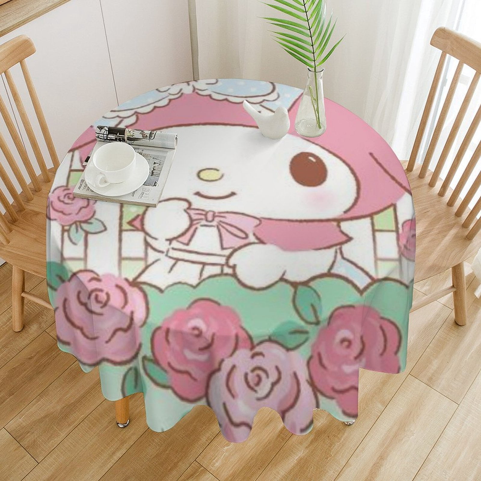 MY MELODY Tablecloth Anime for Dining Table Picnic Gift 36x36in MY ...