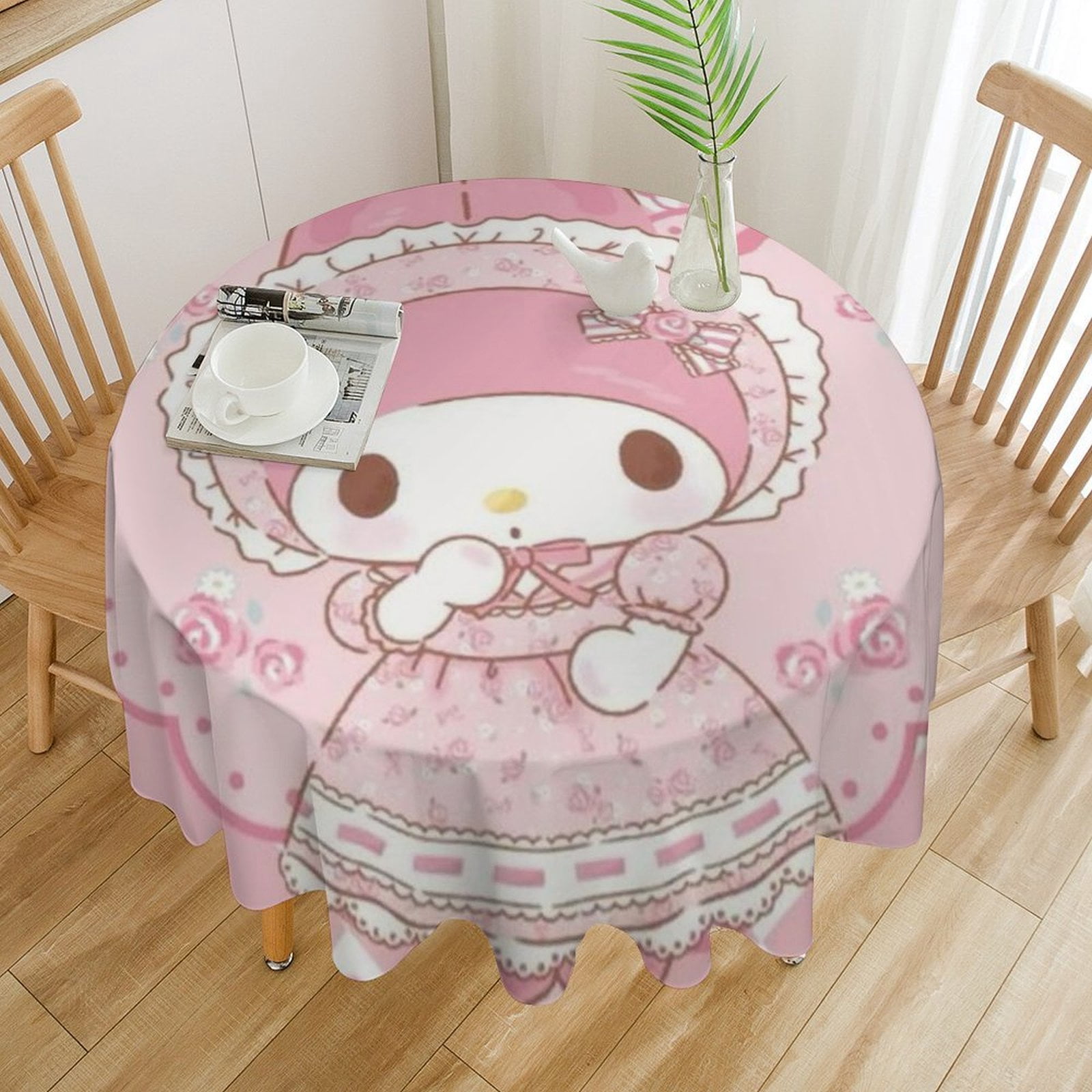 MY MELODY Tablecloth Anime for Dining Table Picnic Gift 36x36in MY ...