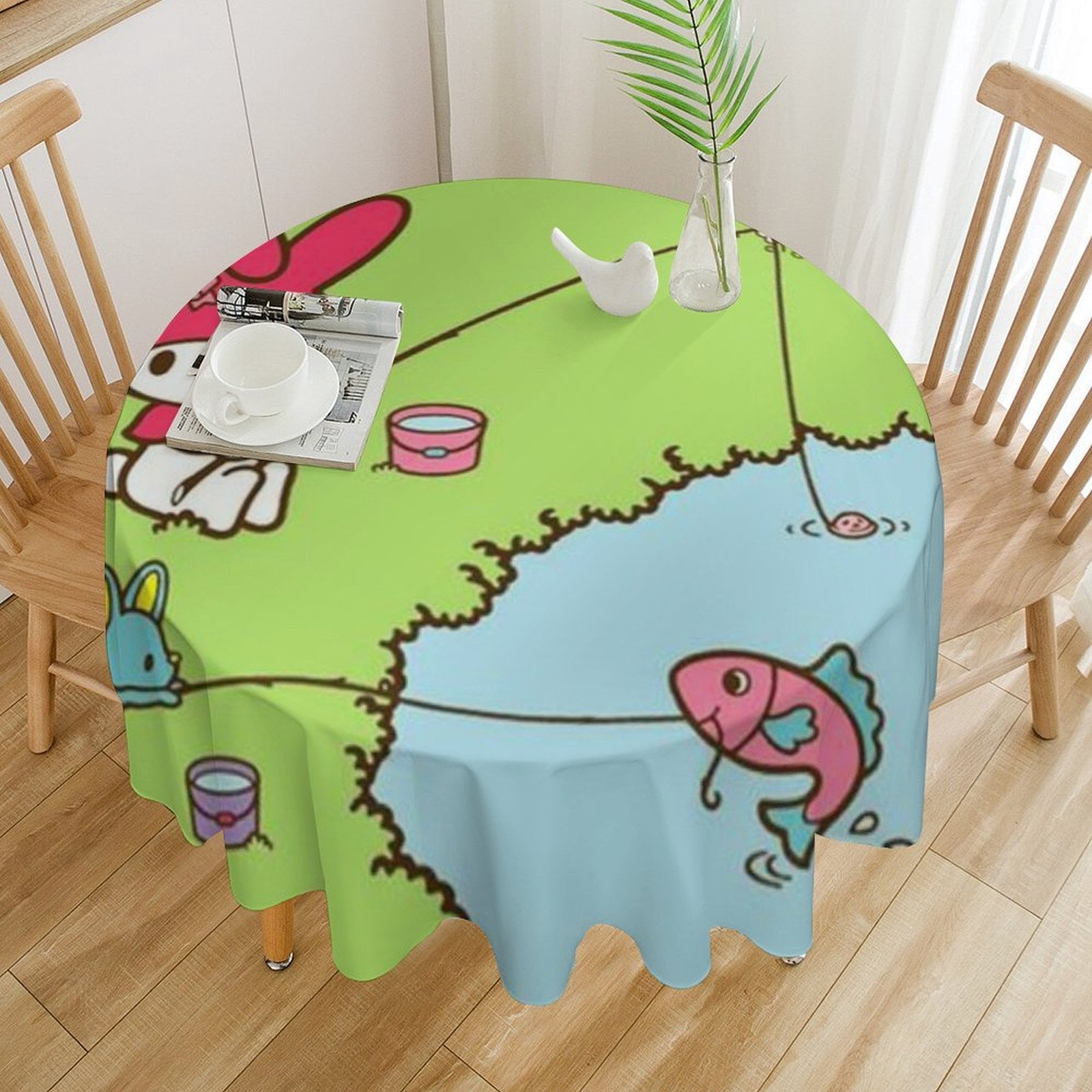 MY MELODY Tablecloth Anime for Dining Table Picnic Gift 50x50in MY ...