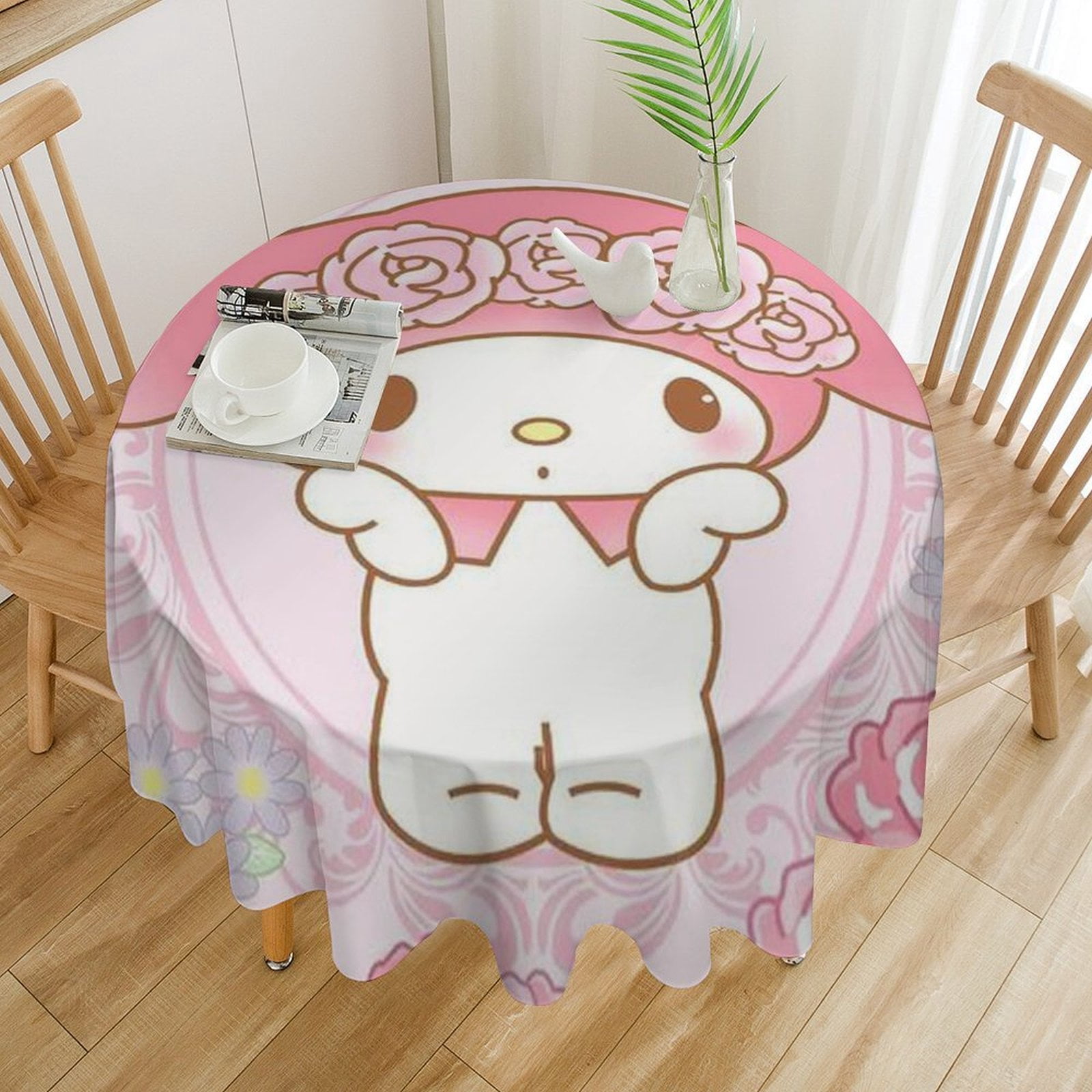 MY MELODY Tablecloth Anime for Dining Table Picnic Gift 50x50in MY ...