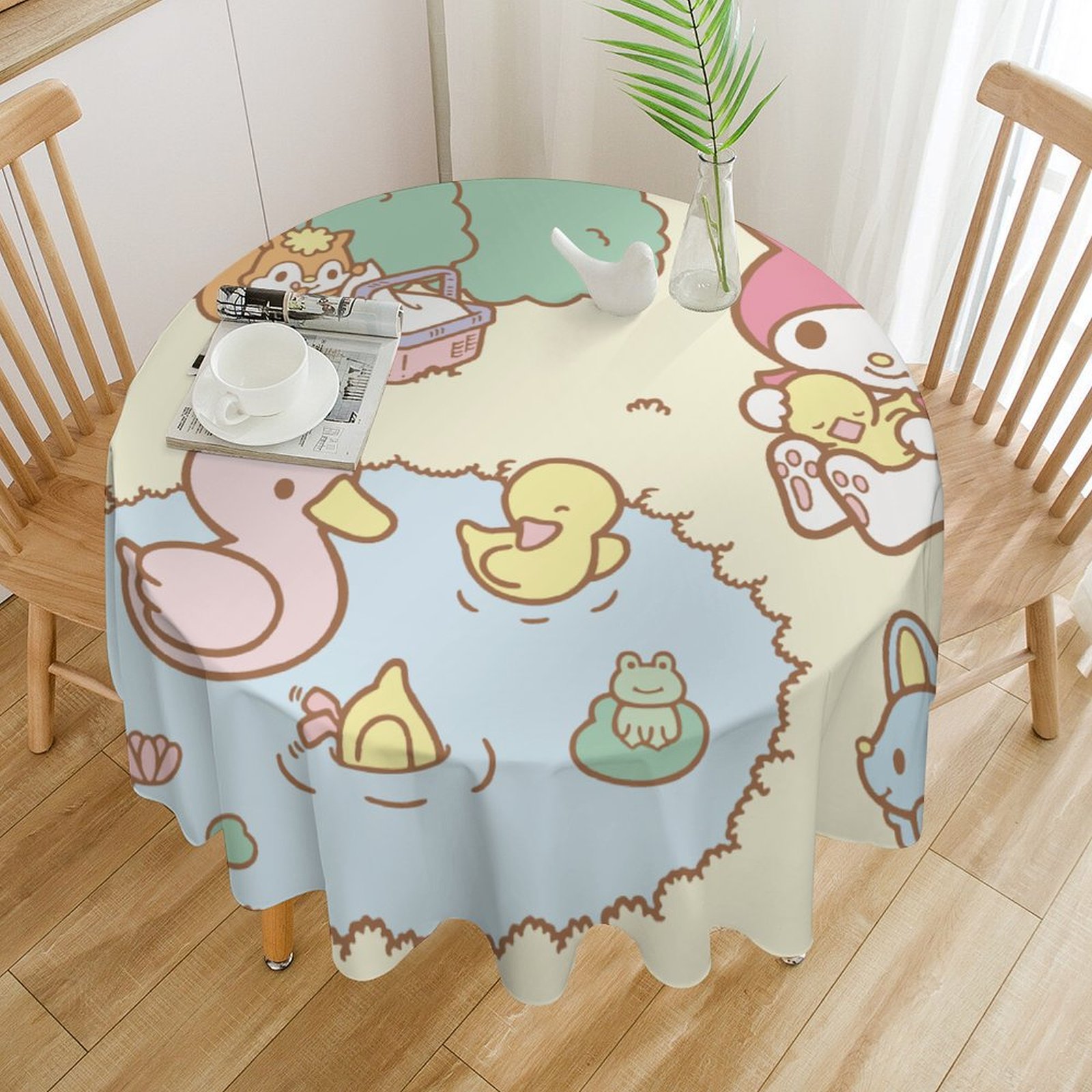 MY MELODY Tablecloth Anime for Dining Table Picnic Gift 60x60in MY ...