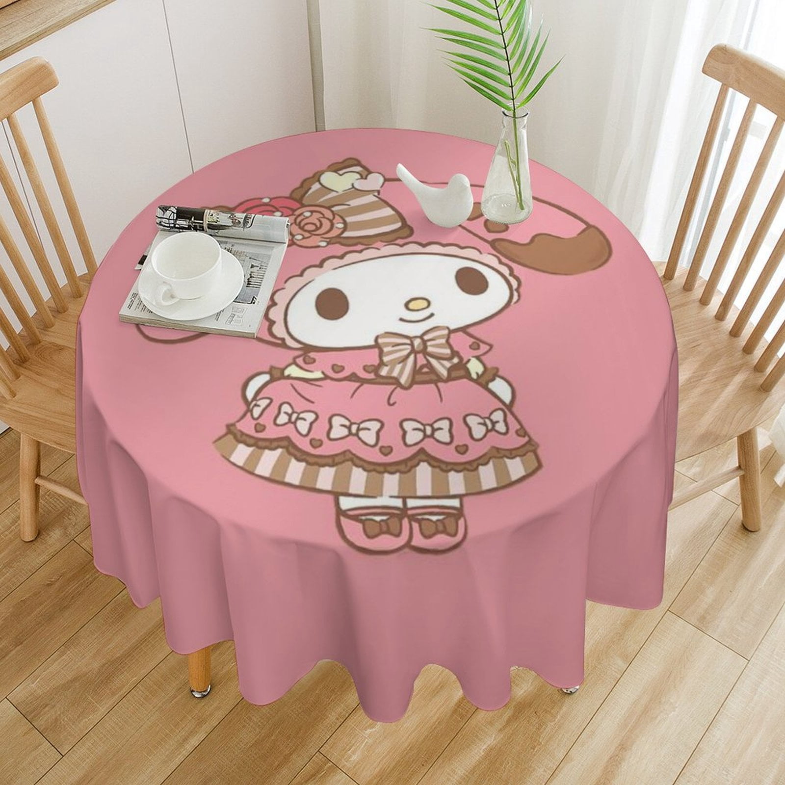 MY MELODY Tablecloth Anime for Dining Table Picnic Gift 70x70in MY ...