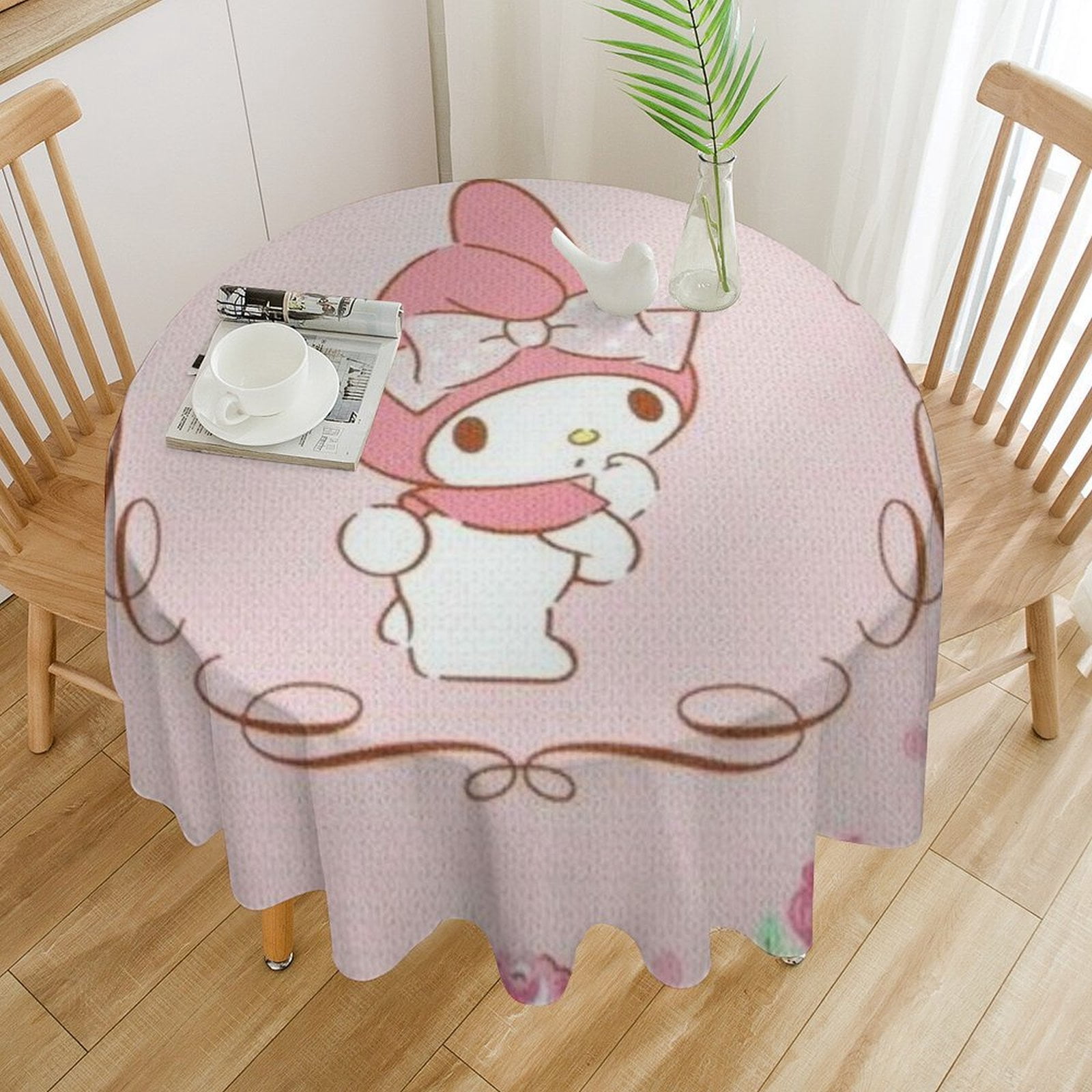 MY MELODY Tablecloth Anime for Dining Table Picnic Gift 70x70in MY ...