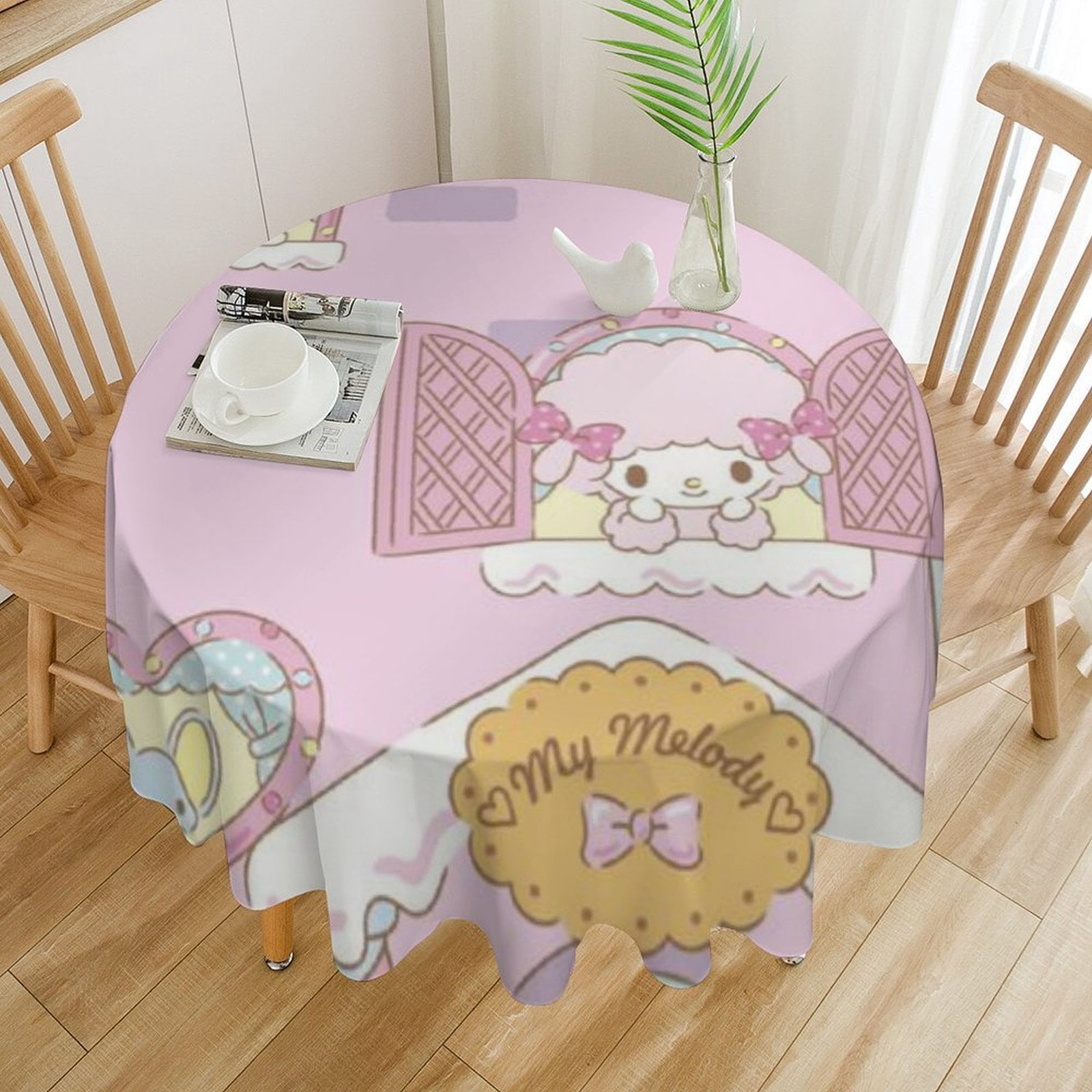 MY MELODY Tablecloth Anime for Dining Table Picnic Gift 70x70in MY ...