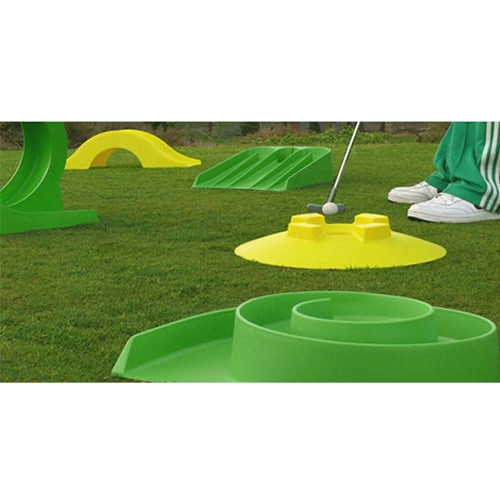 My Mini Golf Kids Children's Toy Course Putter Game - Front Nine Set ...